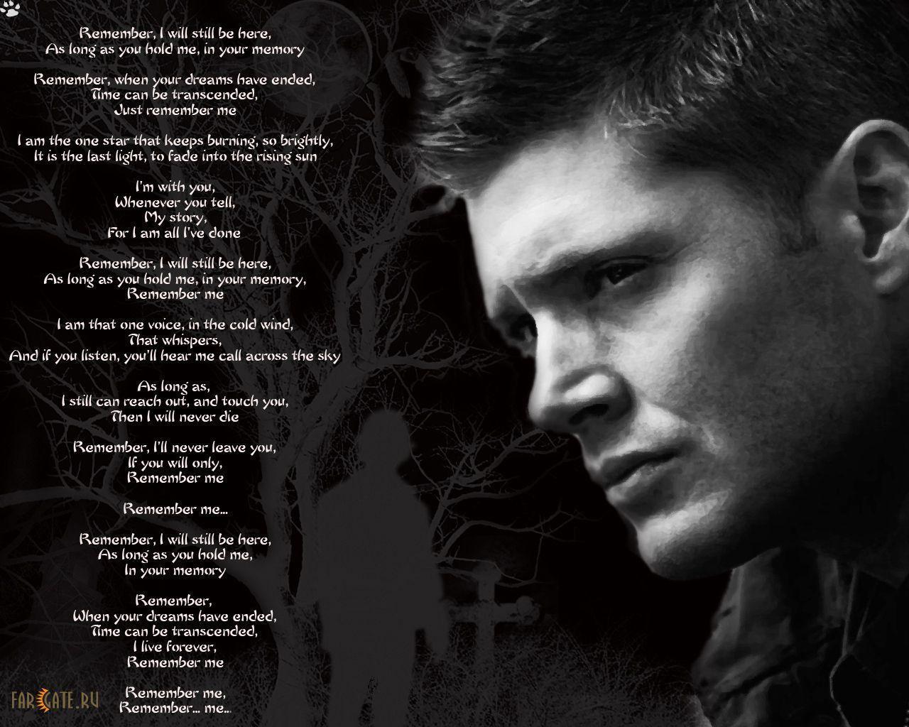 Supernatural Dean Wallpapers - Wallpaper Cave