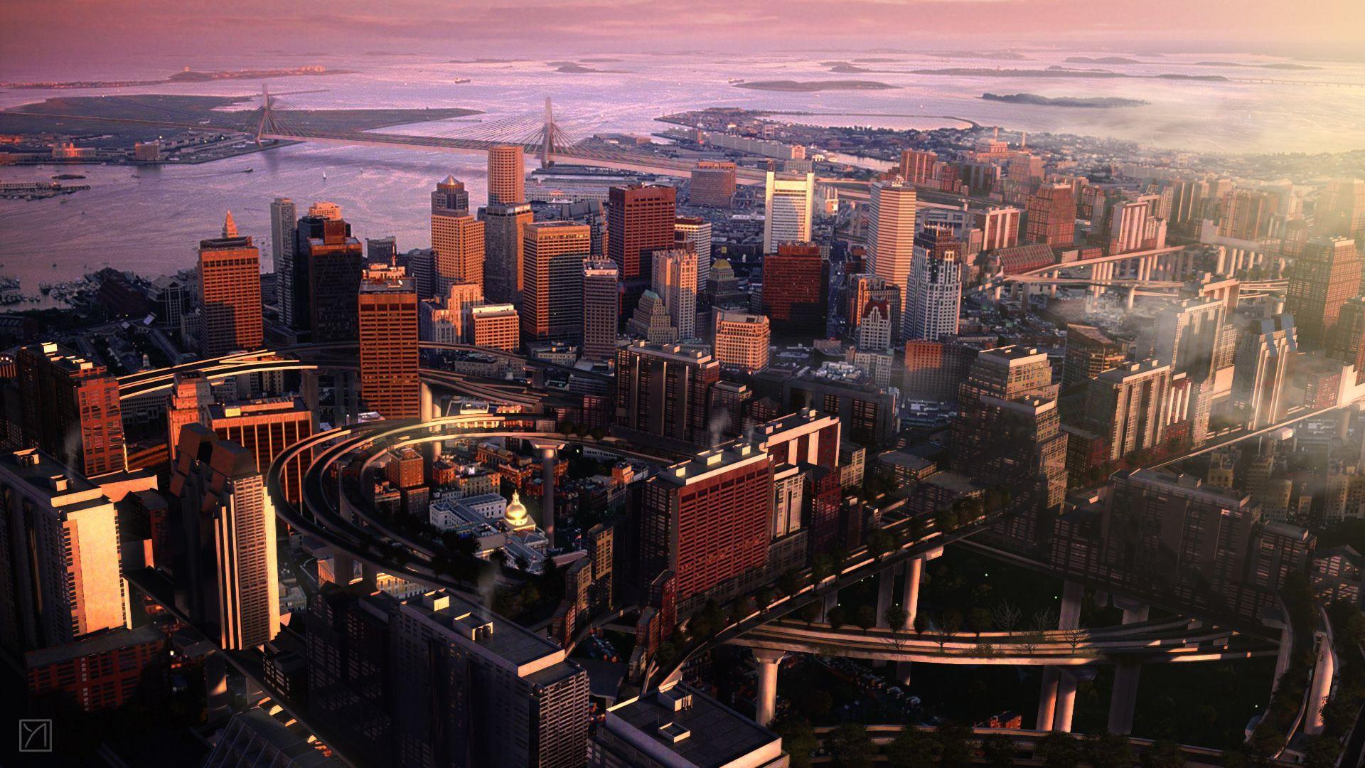 Boston City Wallpapers - Wallpaper Cave