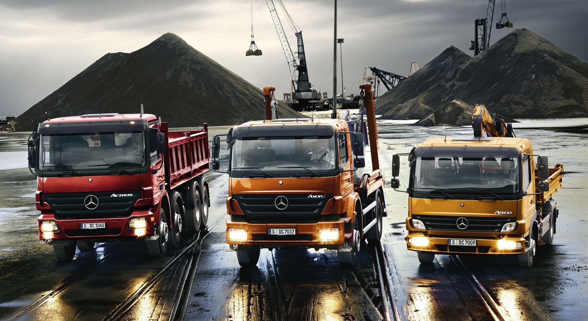 Mercedes Truck Wallpapers - Wallpaper Cave