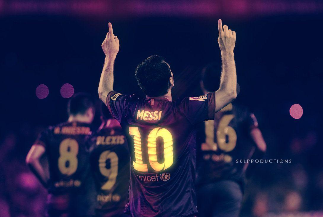 Messi Celebration Wallpapers - Wallpaper Cave