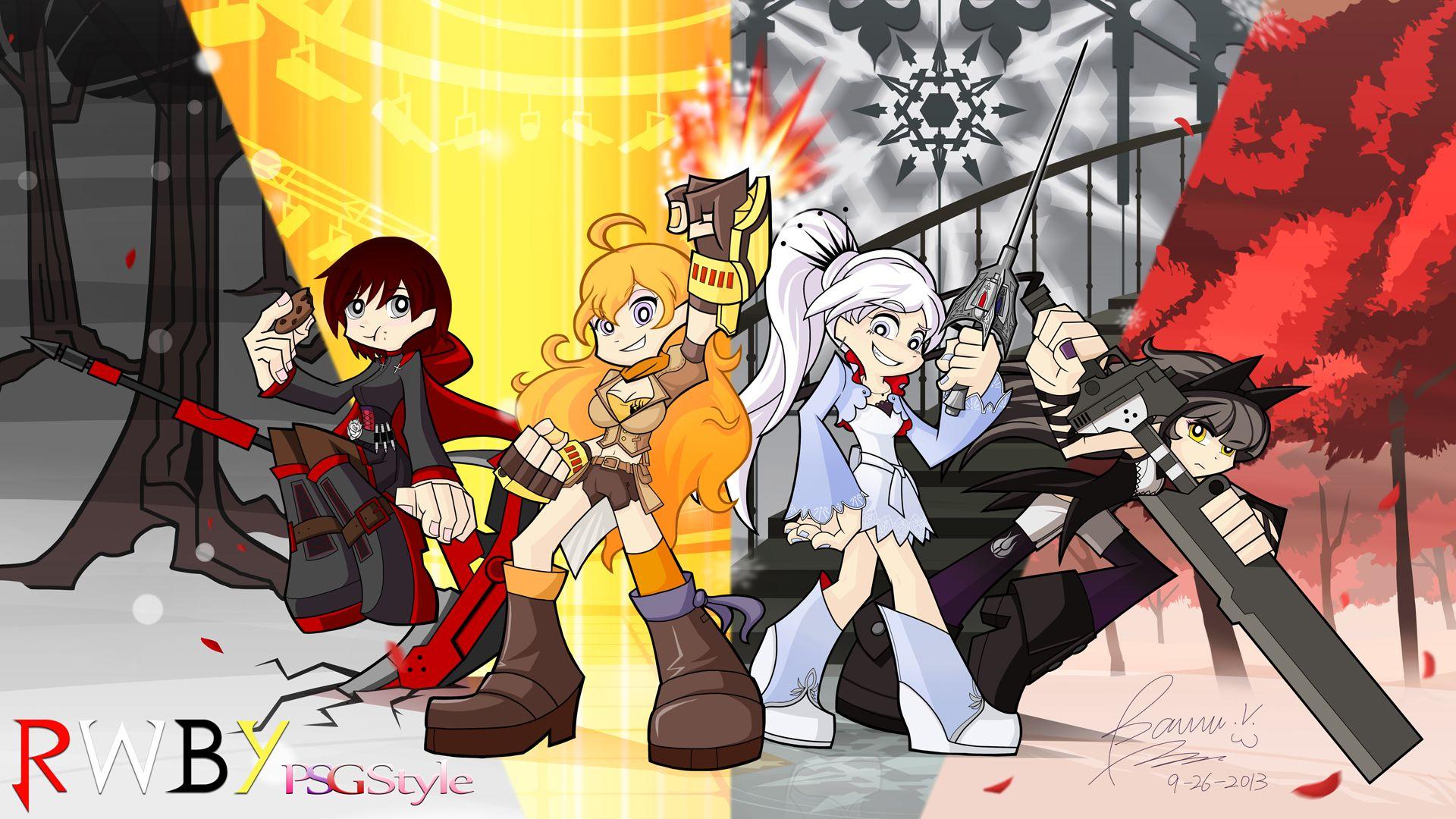 RWBY Chibi Wallpapers - Wallpaper Cave