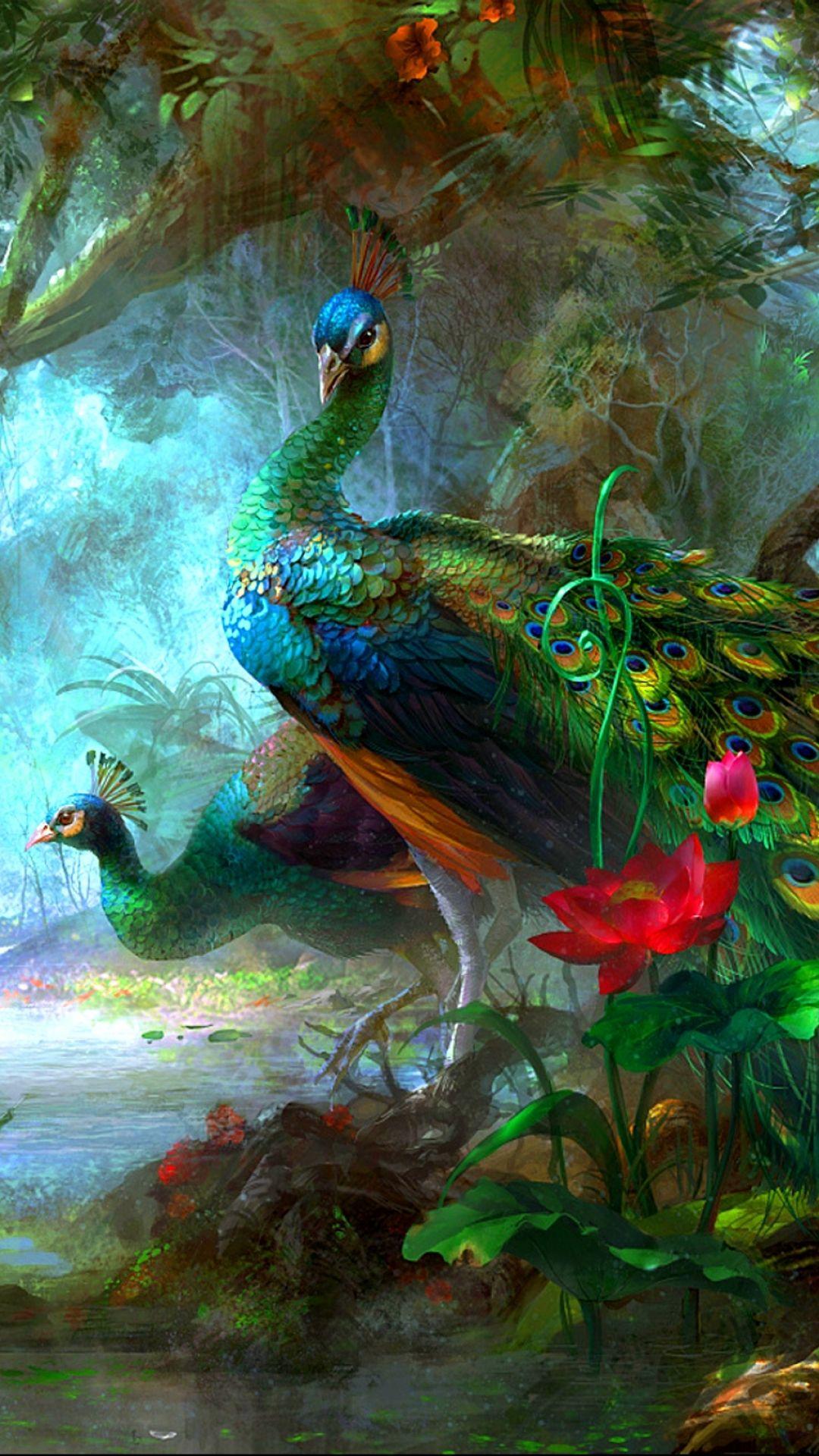 Indian Peacock Wallpaper