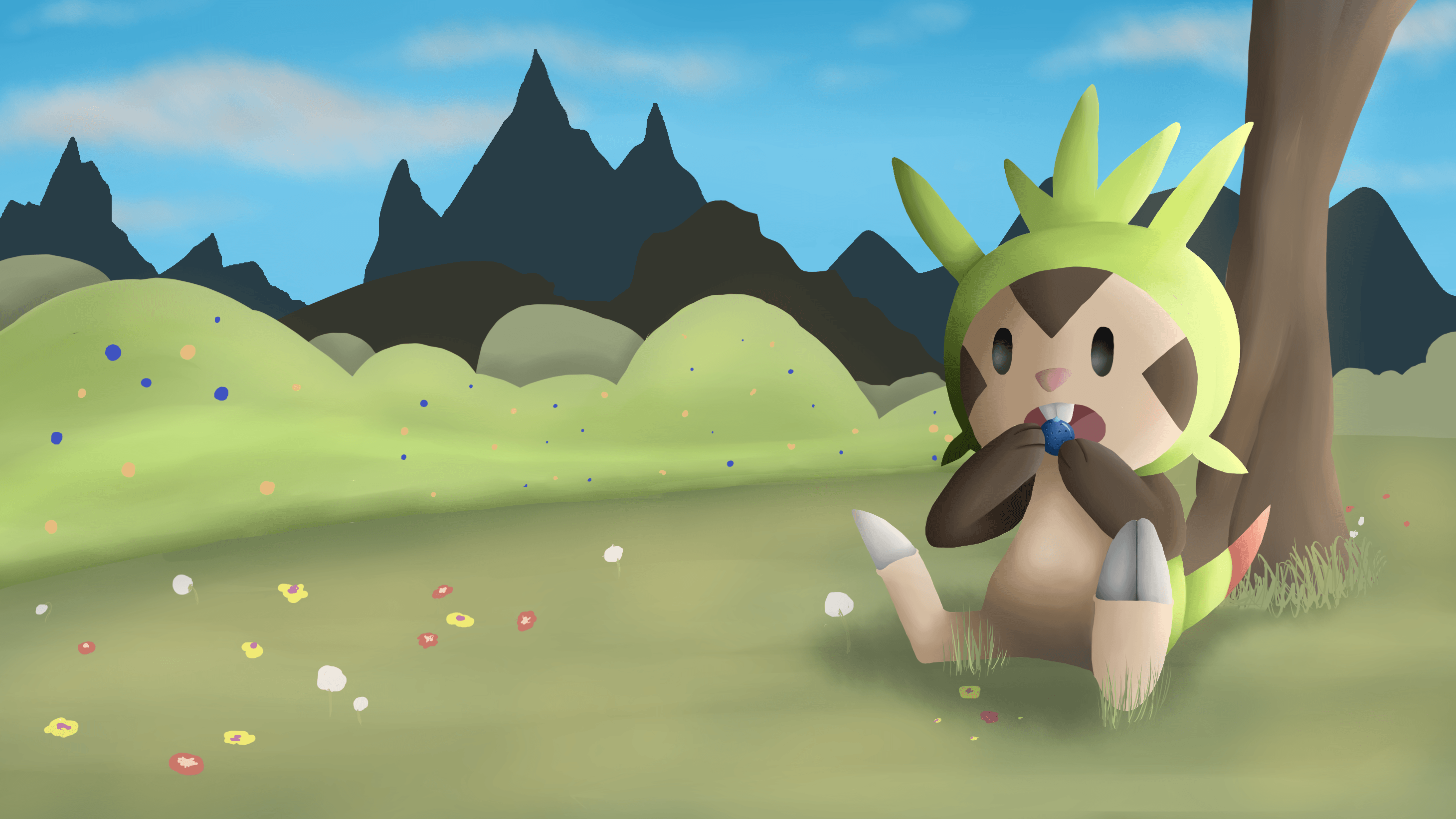 Chespin Wallpapers - Wallpaper Cave