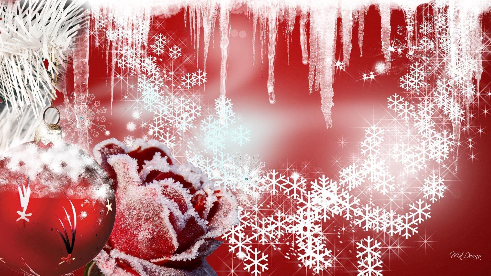 Christmas Icicles Wallpapers - Wallpaper Cave