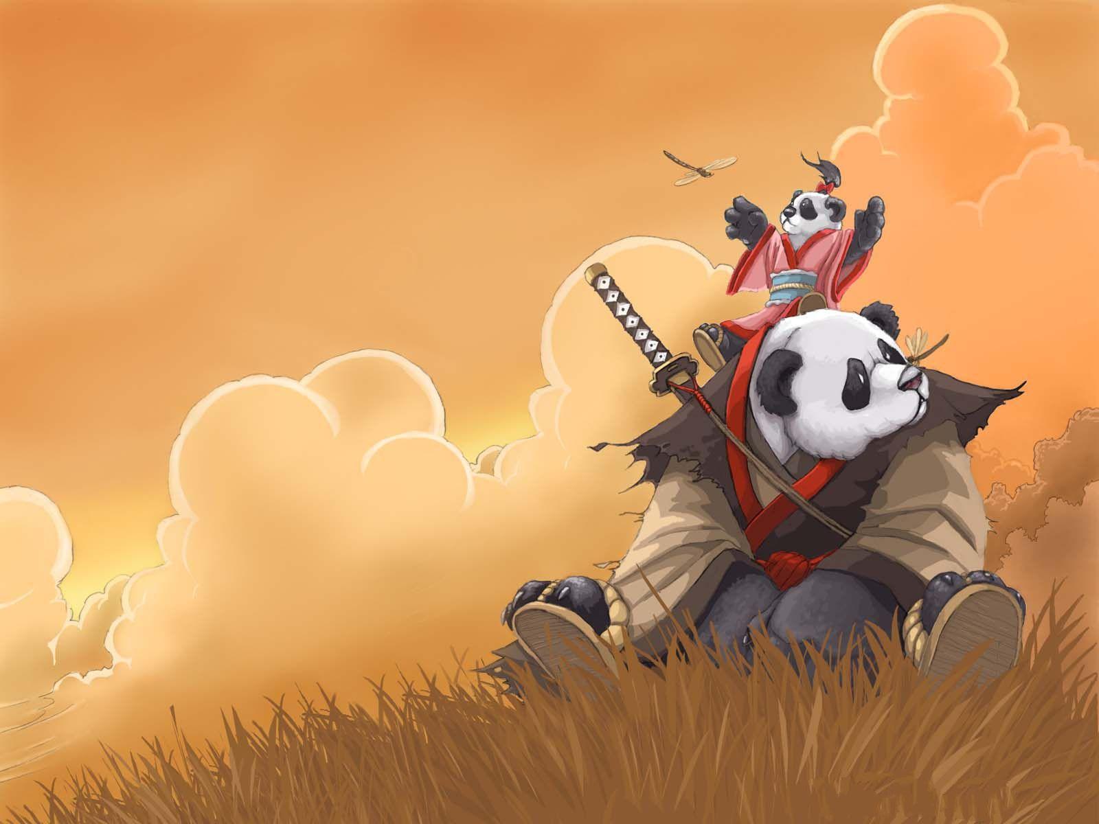 Anime Panda Wallpapers - Wallpaper Cave