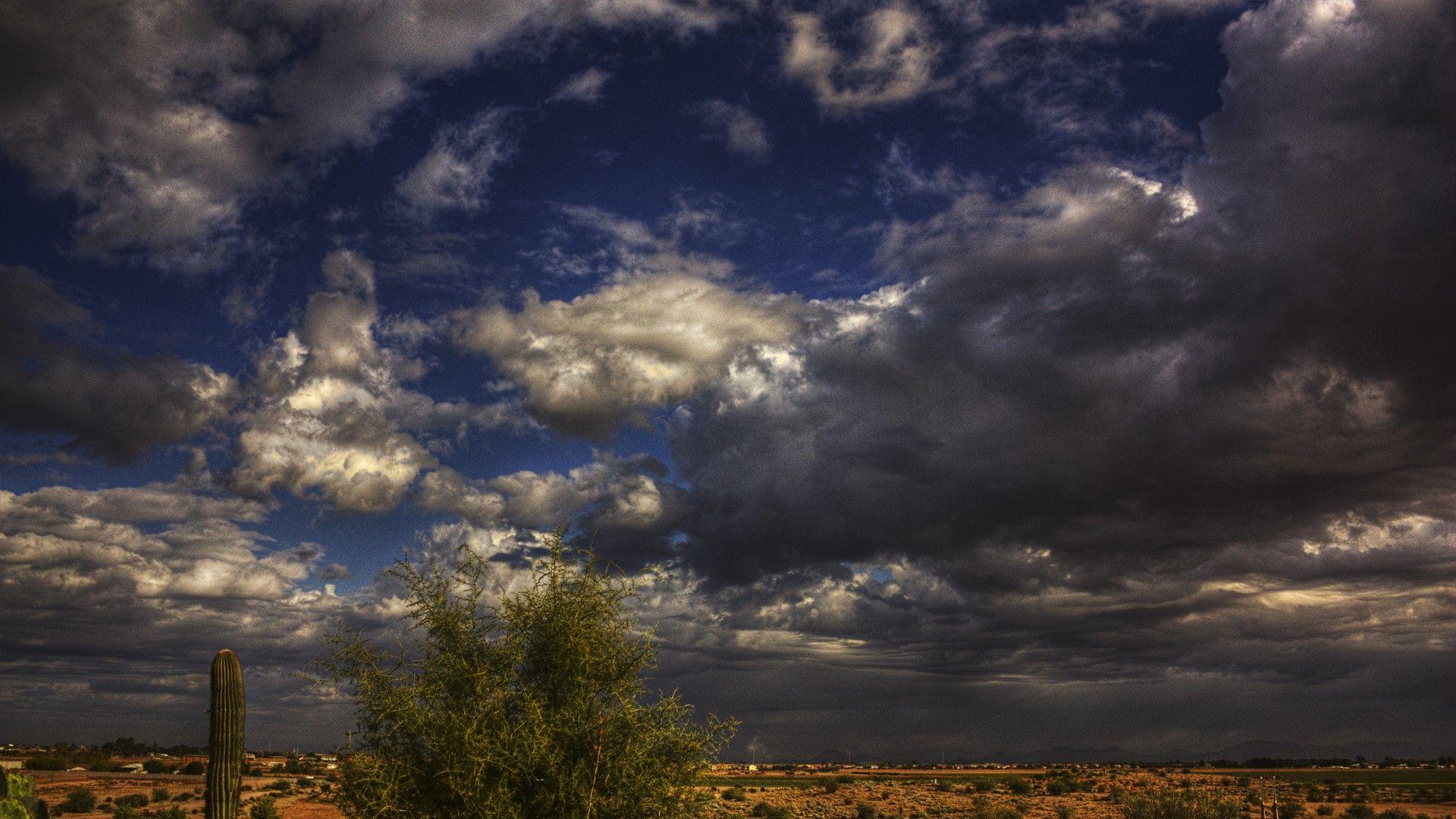 Cloudy Deserts Wallpapers - Wallpaper Cave
