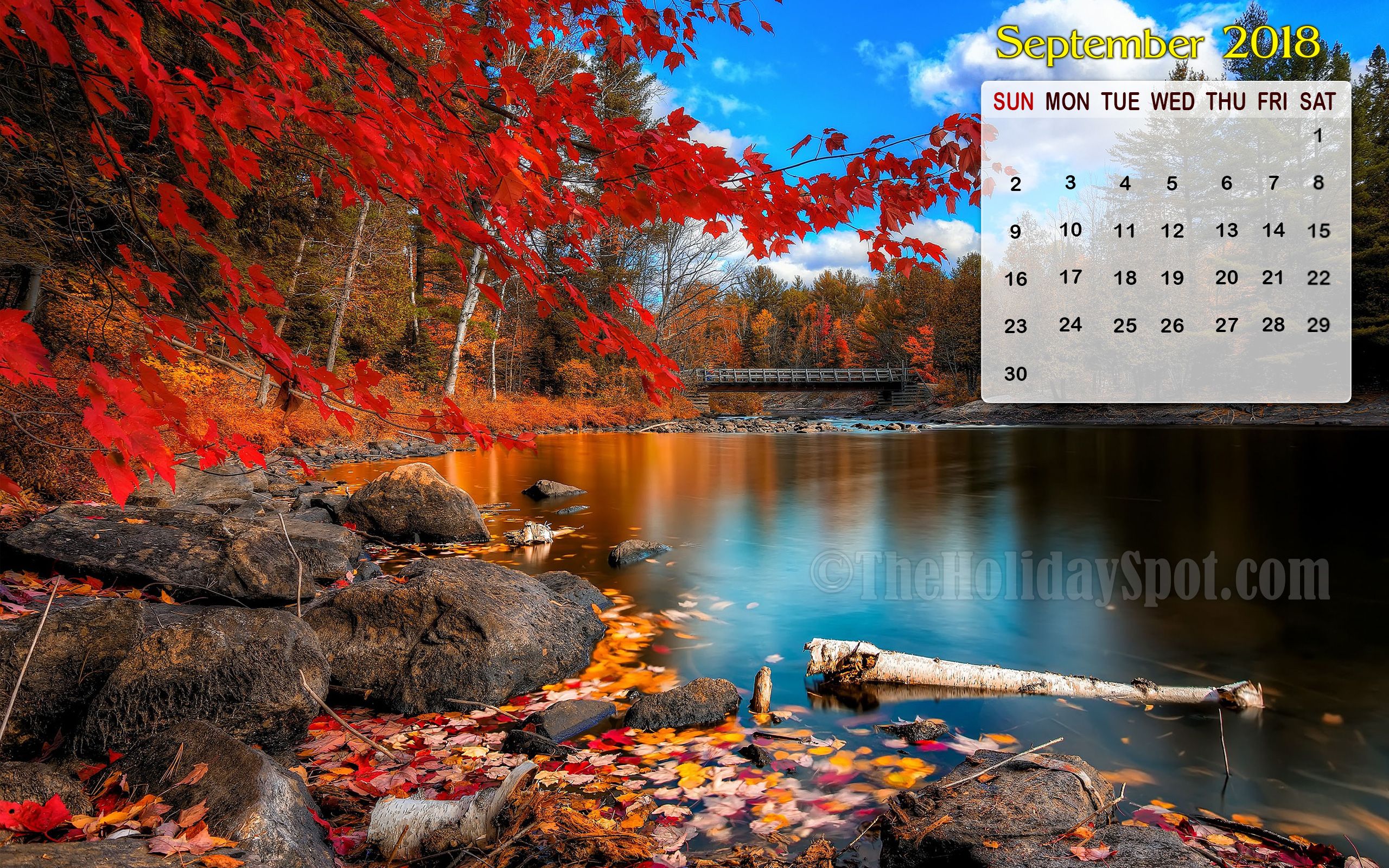 Desktop Wallpaper Calendar Wallpaper Scene