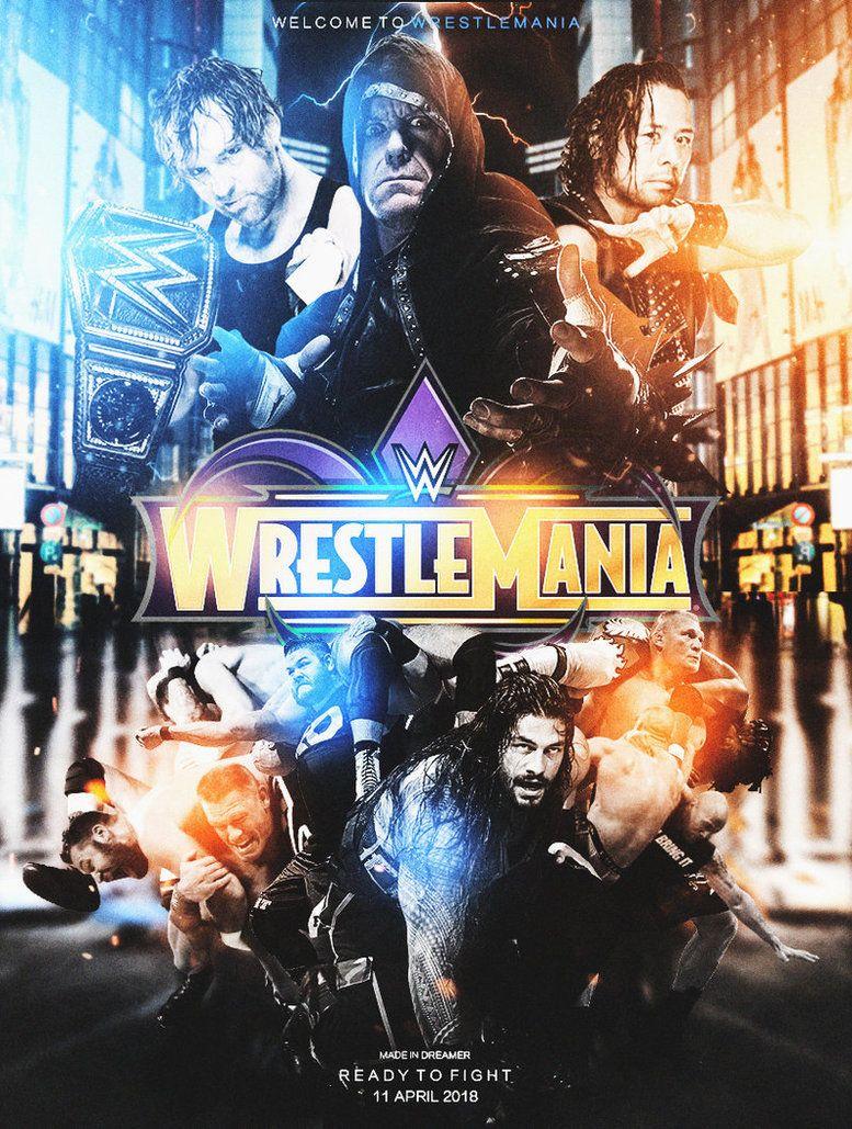 WrestleMania 34 Wallpapers - Wallpaper Cave