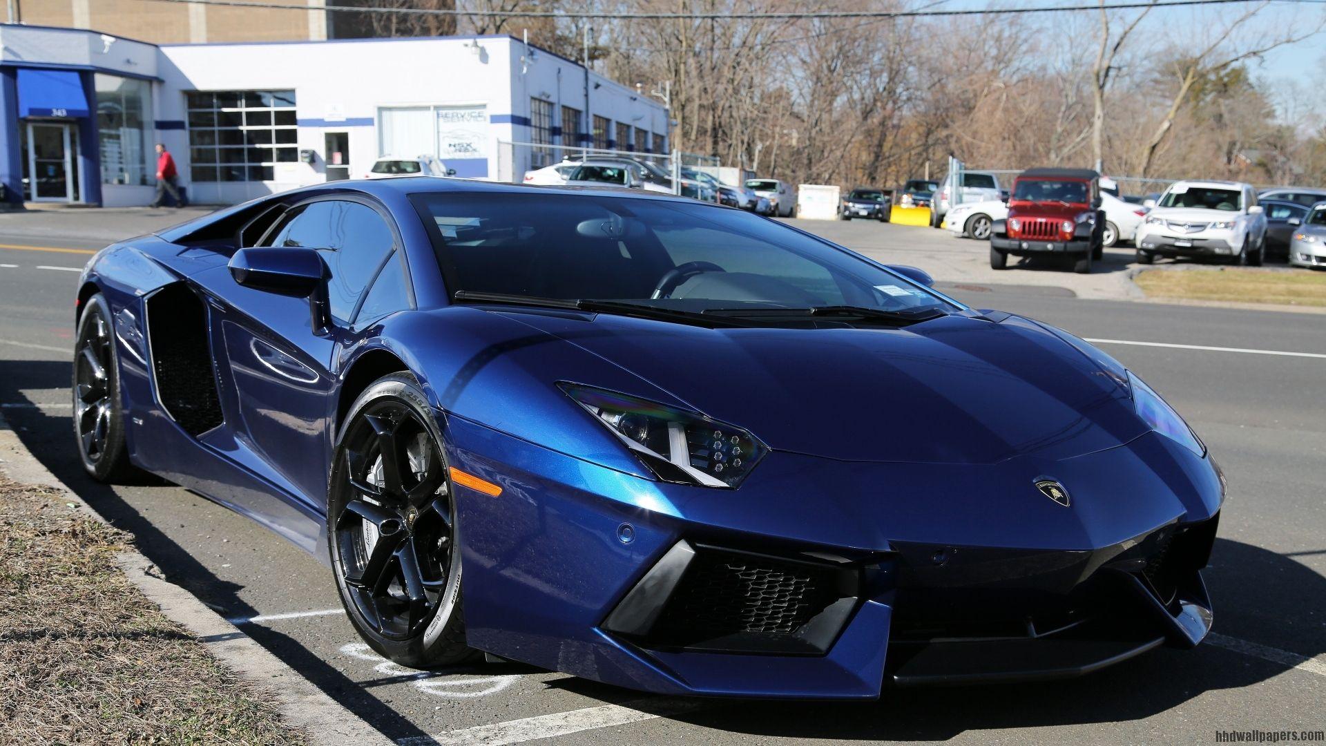 Lamborghini Blue Wallpapers - Wallpaper Cave
