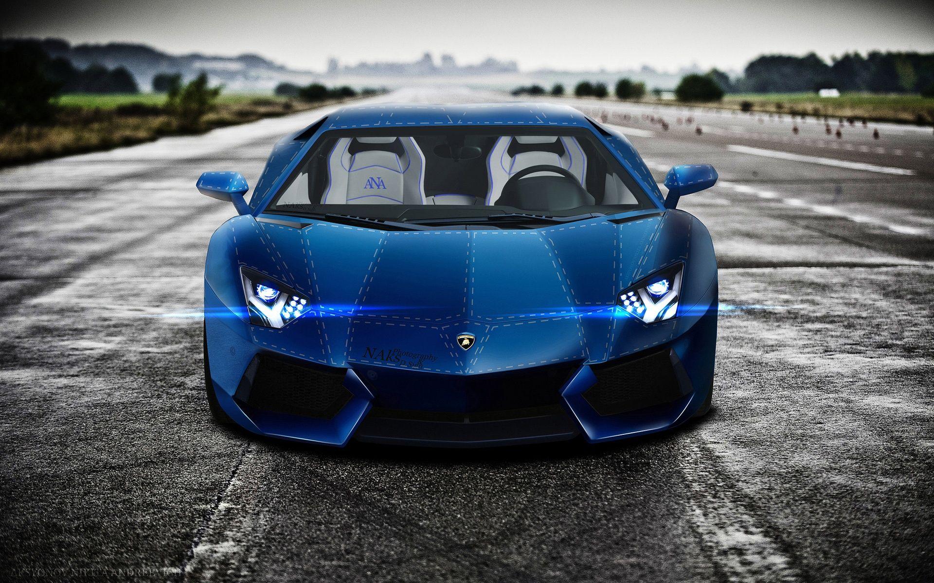 Lamborghini Blue Wallpapers - Wallpaper Cave