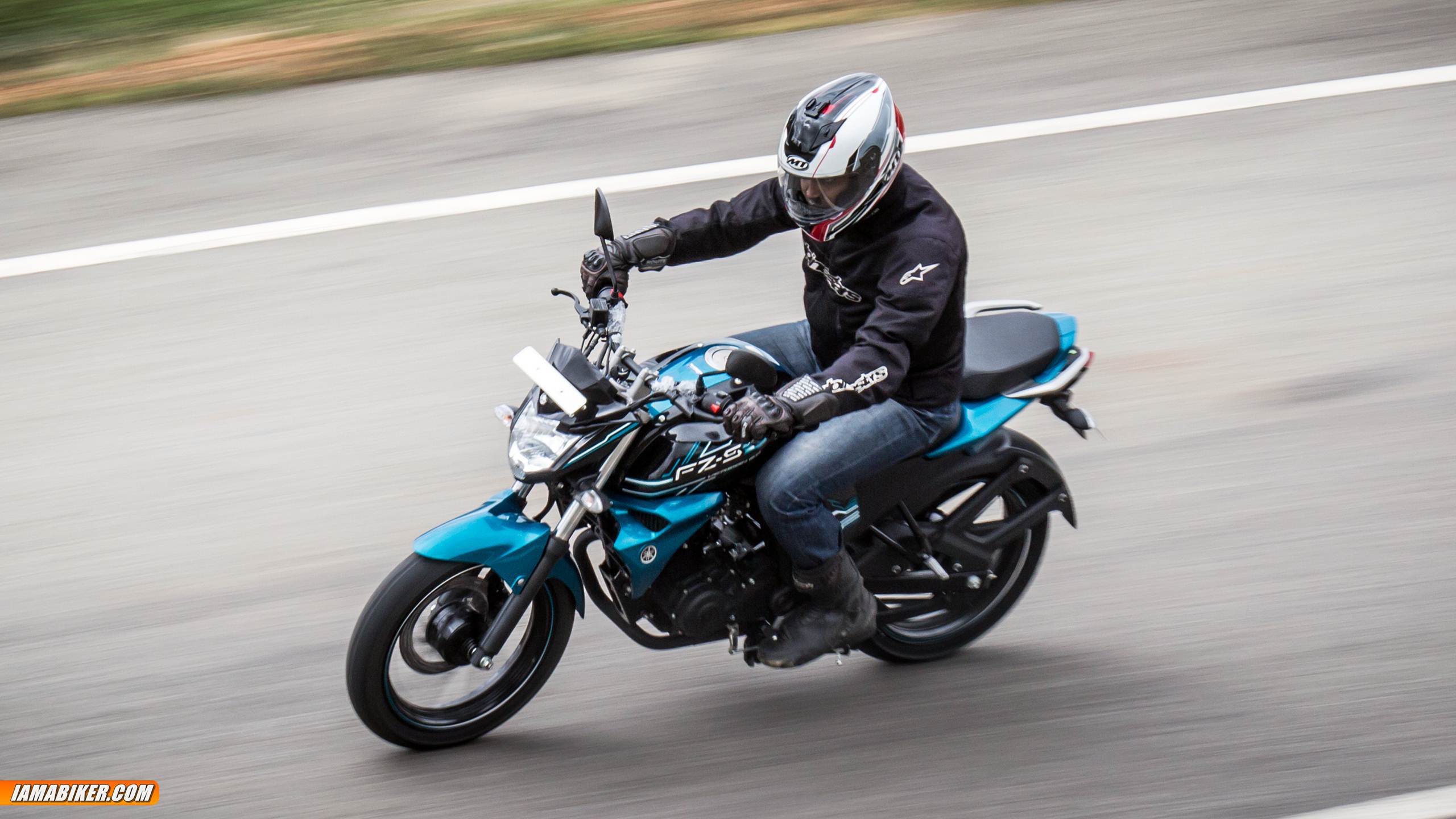 Yamaha FZS-FI Blue Wallpapers - Wallpaper Cave