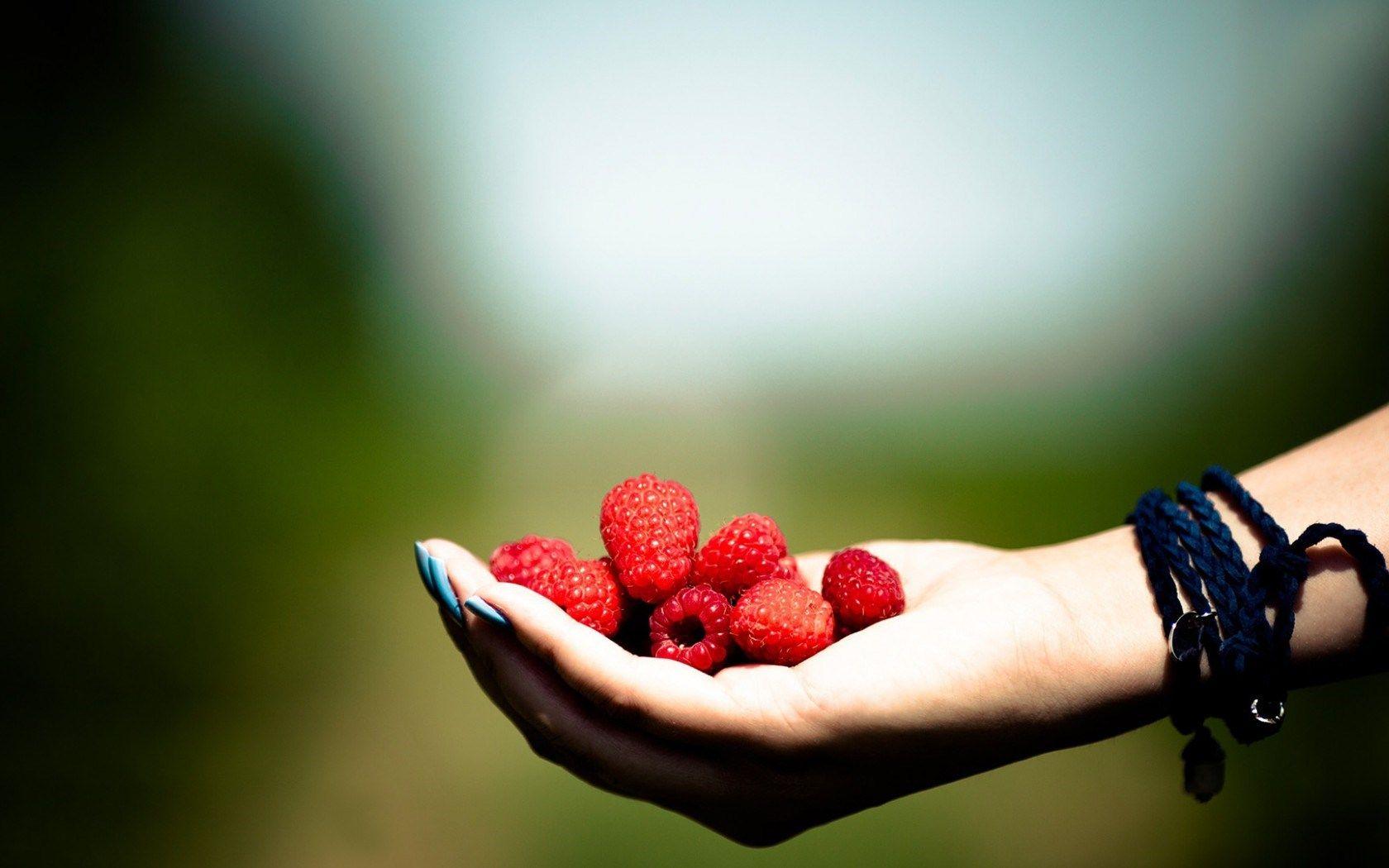 Raspberries Psp Backgrounds Widescreen
