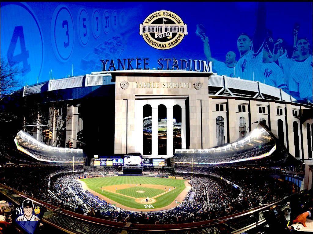 NY Yankee Stadium Facade Wallpapers - Wallpaper Cave