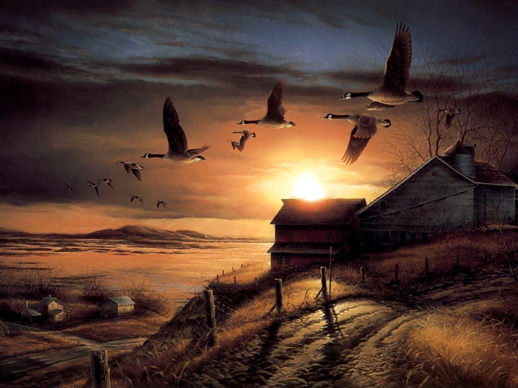 Terry Redlin Wallpapers Border - Wallpaper Cave