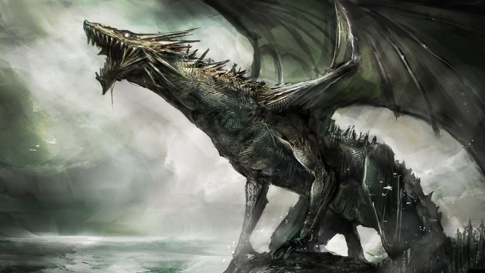 HD White Dragon Wallpapers - Wallpaper Cave