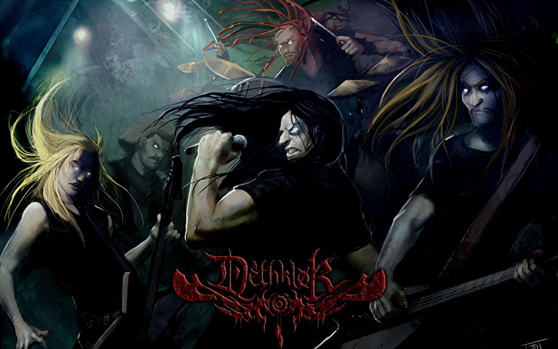 Dethklok Logo Wallpapers - Wallpaper Cave