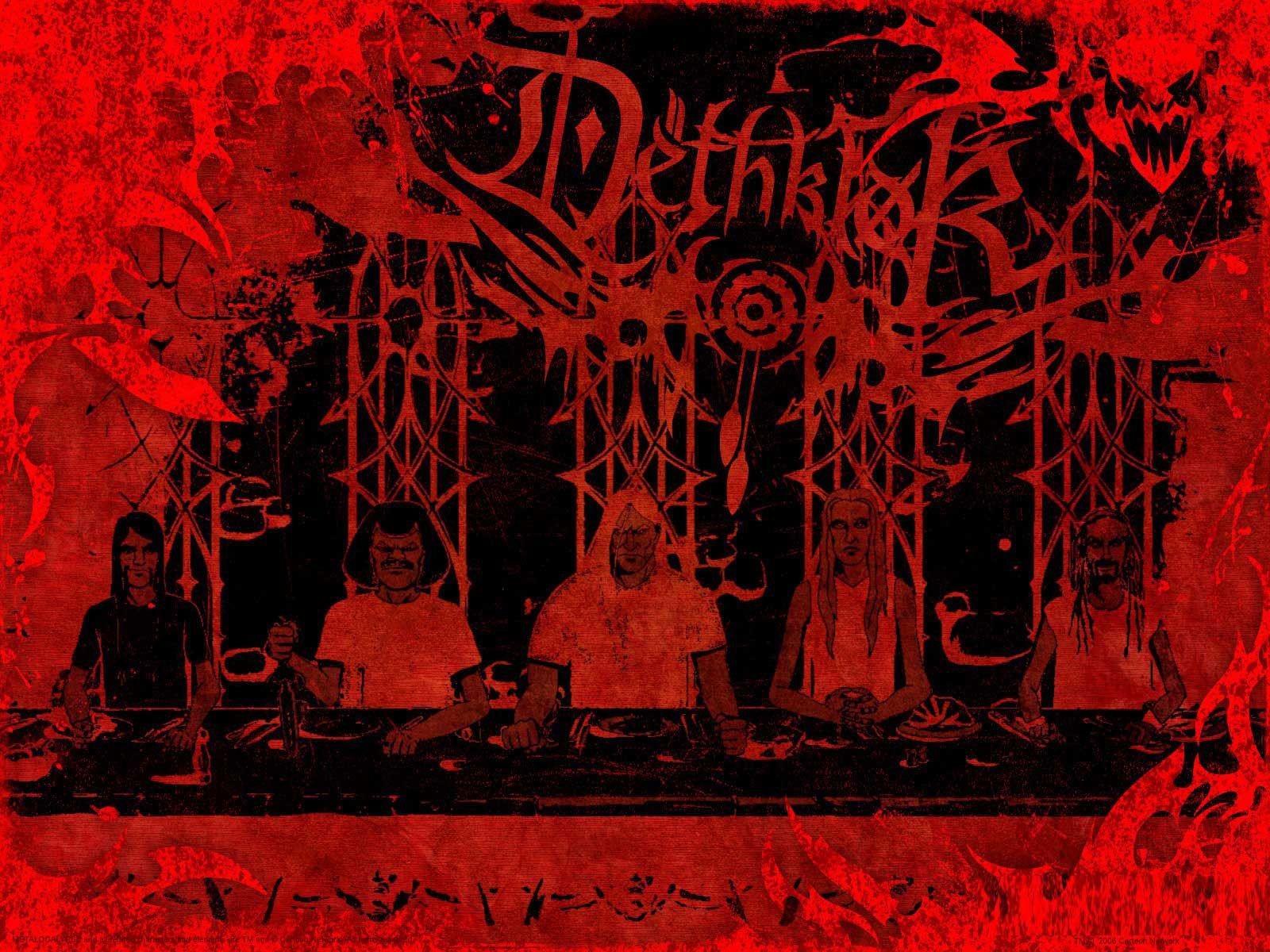 Dethklok Logo Wallpapers - Wallpaper Cave