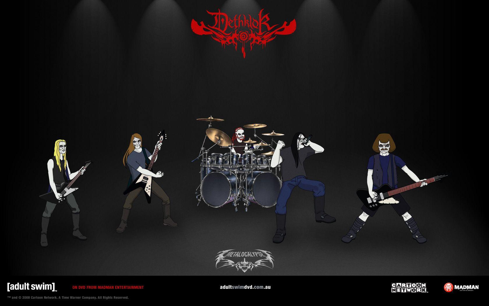 Dethklok Logo Wallpapers - Wallpaper Cave