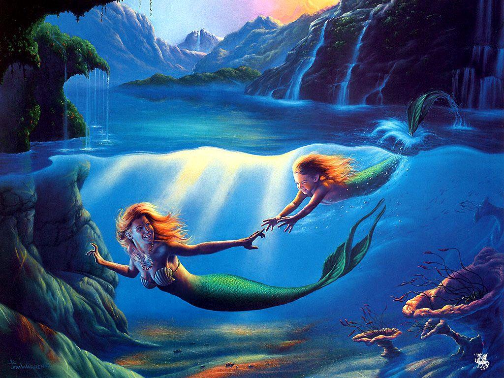 3d Mermaid Wallpapers - Wallpaper Cave
