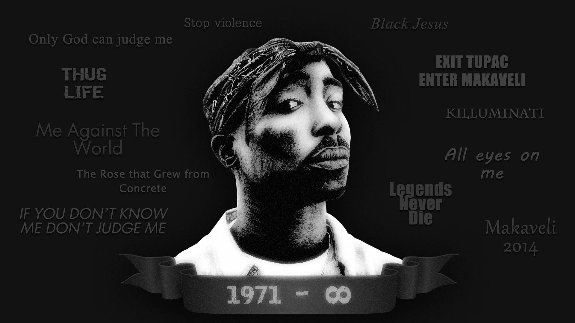 2pac Thug Life Wallpapers - Wallpaper Cave