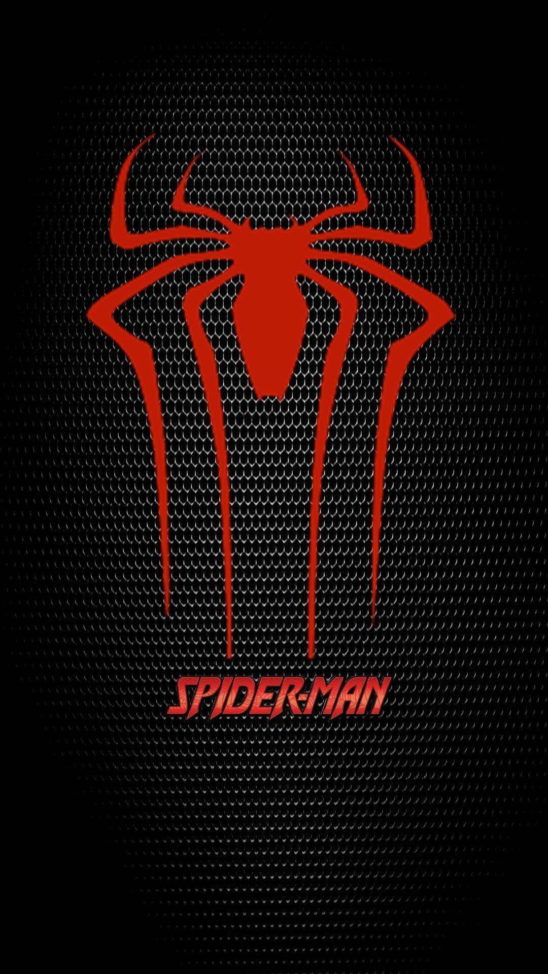 Spiderman Neon Red Wallpapers - Wallpaper Cave