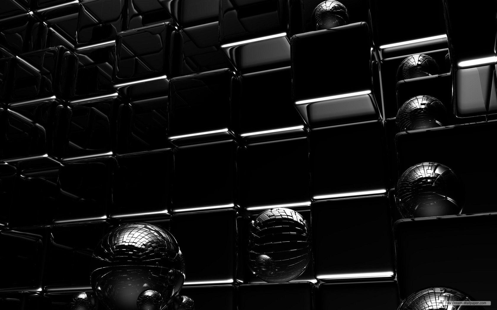 3D Wallpapers Black - Wallpaper Cave