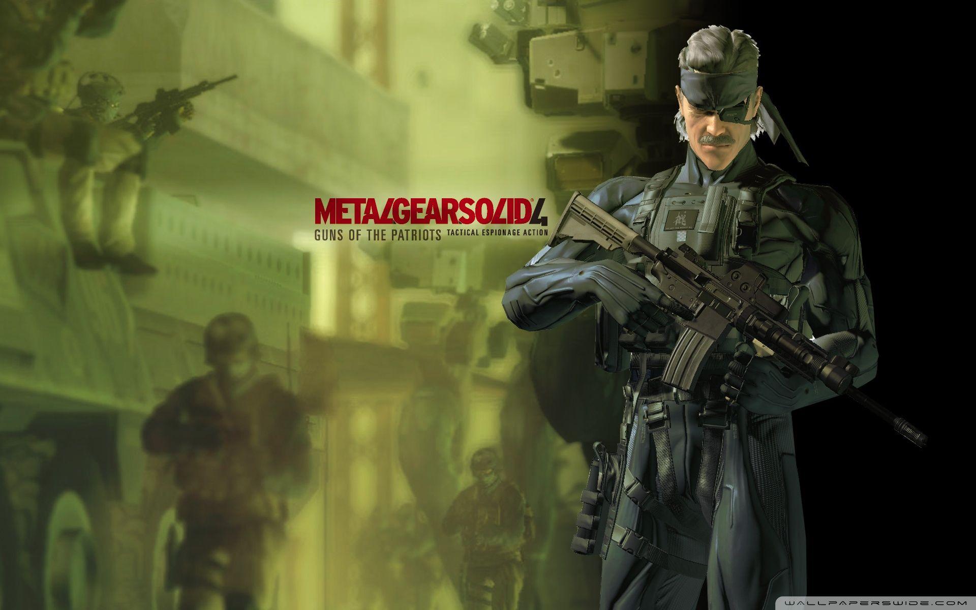 Metal Gear Solid 4 Wallpapers 1920x1080 - Wallpaper Cave