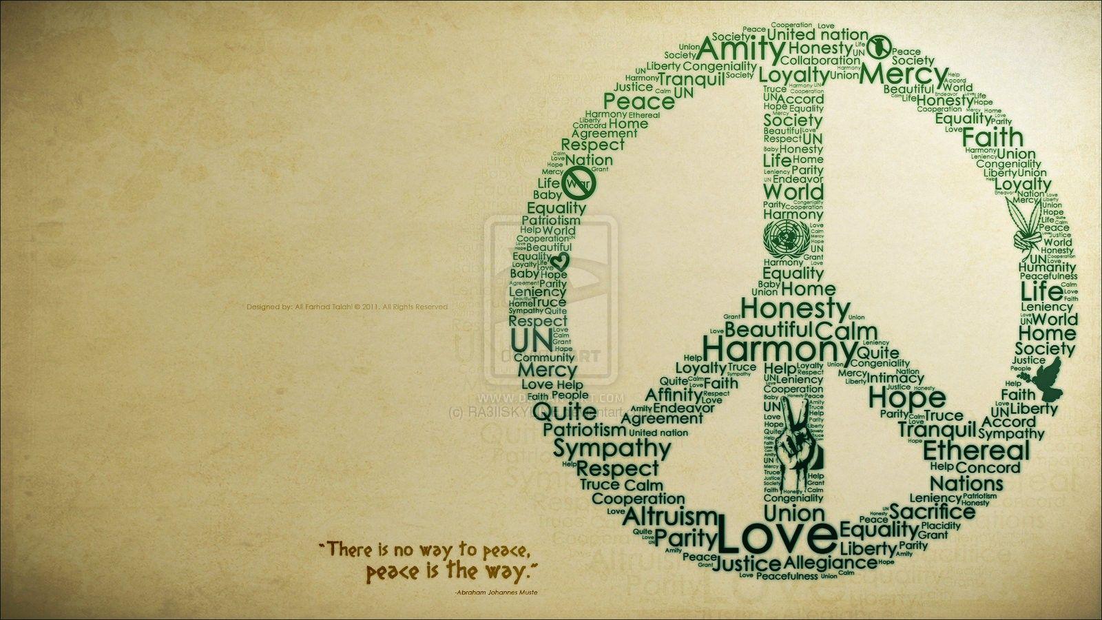 Peace Sign Wallpapers HD - Wallpaper Cave