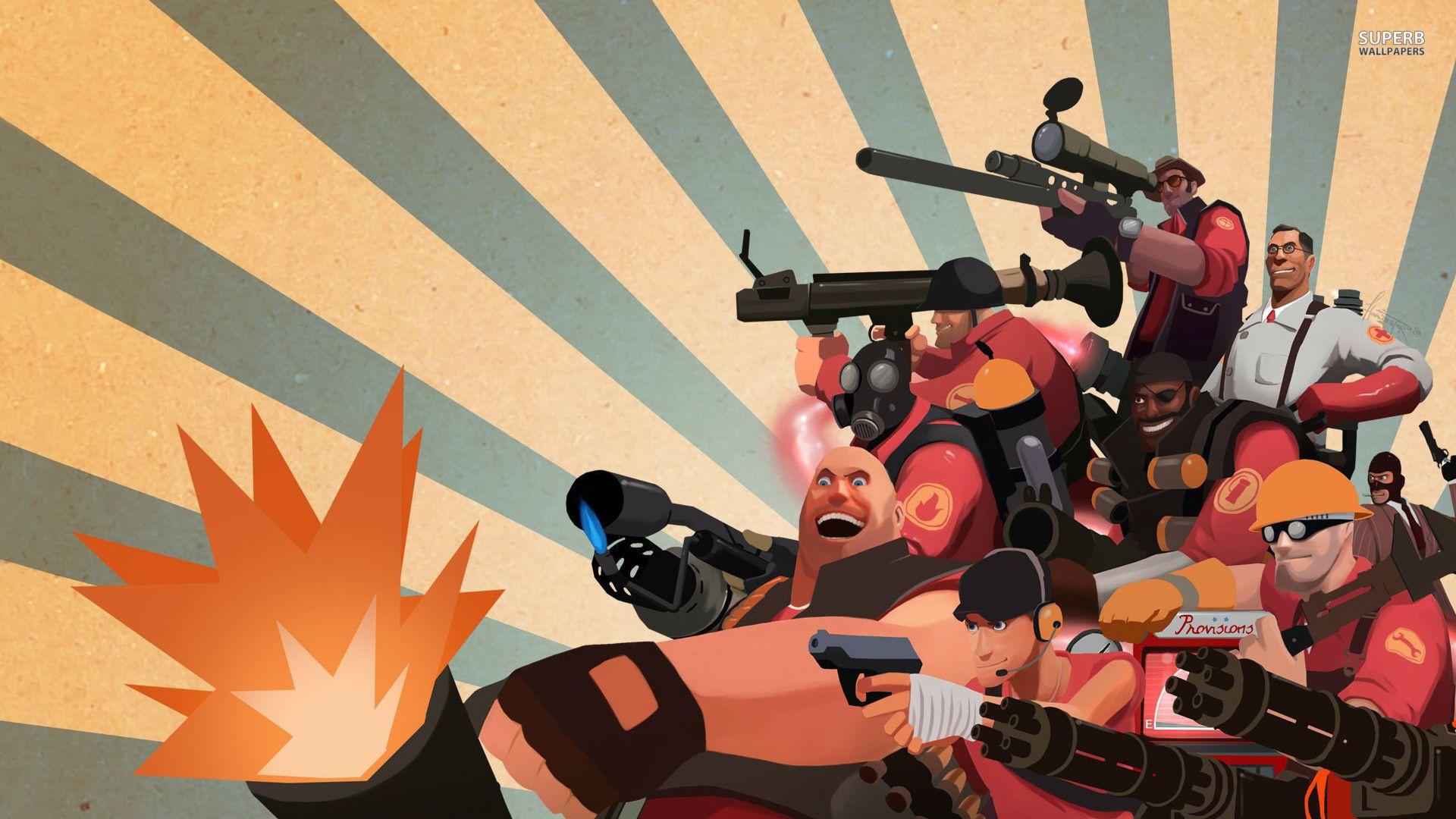 Team Fortress 2 Backgrounds - Wallpaper Cave