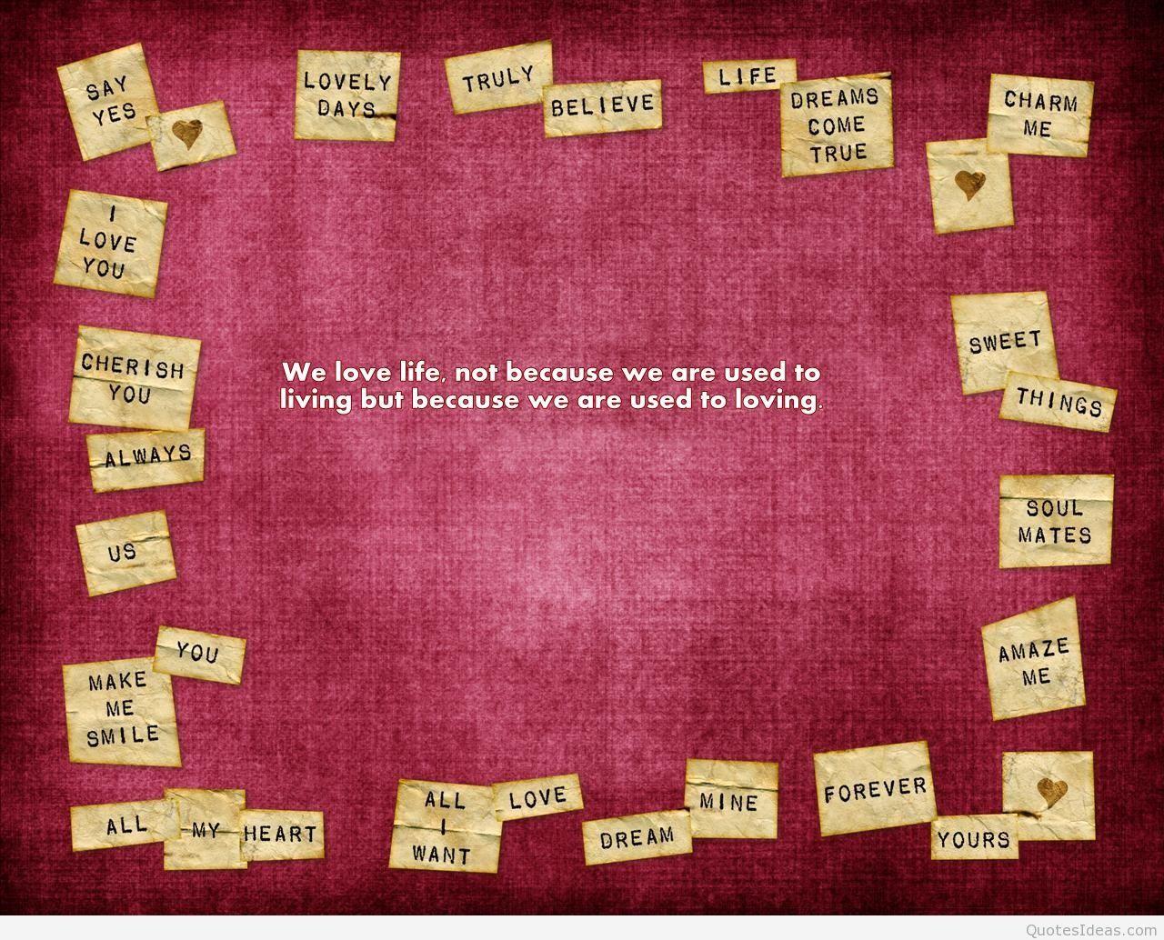 Love Quotes Backgrounds - Wallpaper Cave