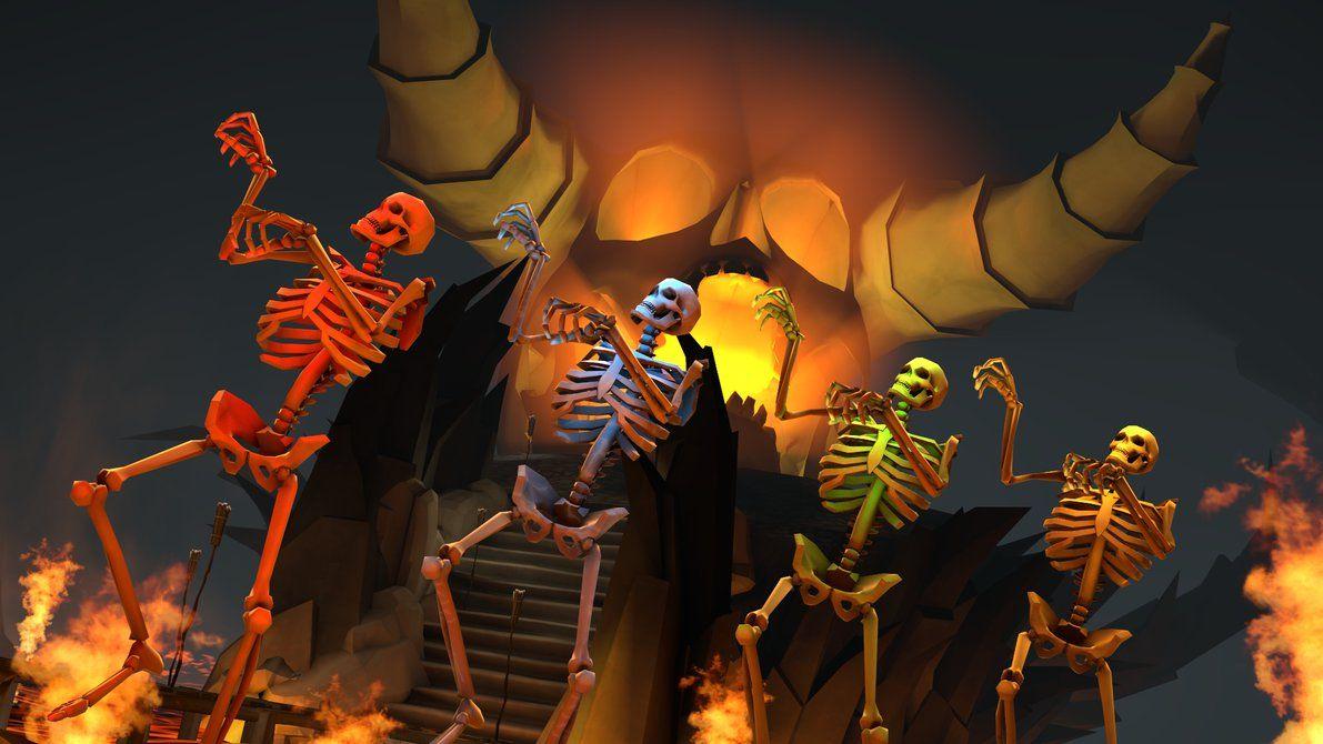 Scary Skeleton Wallpapers - Wallpaper Cave