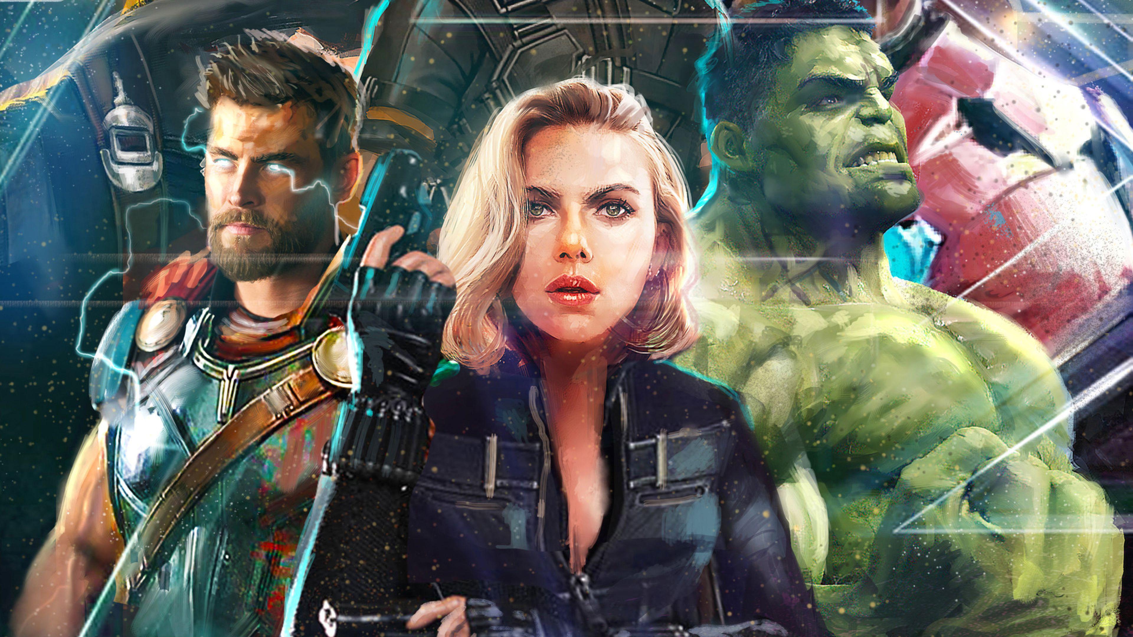 Thor In Infinity War Wallpapers - Wallpaper Cave