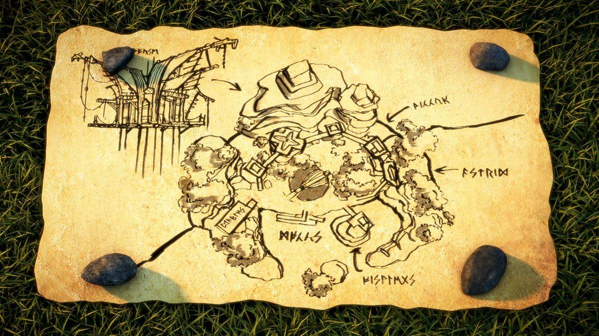 Hiccup's Map Wallpapers - Wallpaper Cave