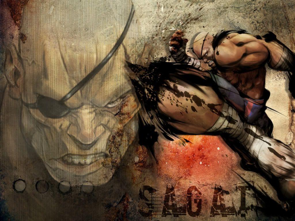 Street Fighter Wallpaper Sagat Ryu Vs Sagat Street Fighter II