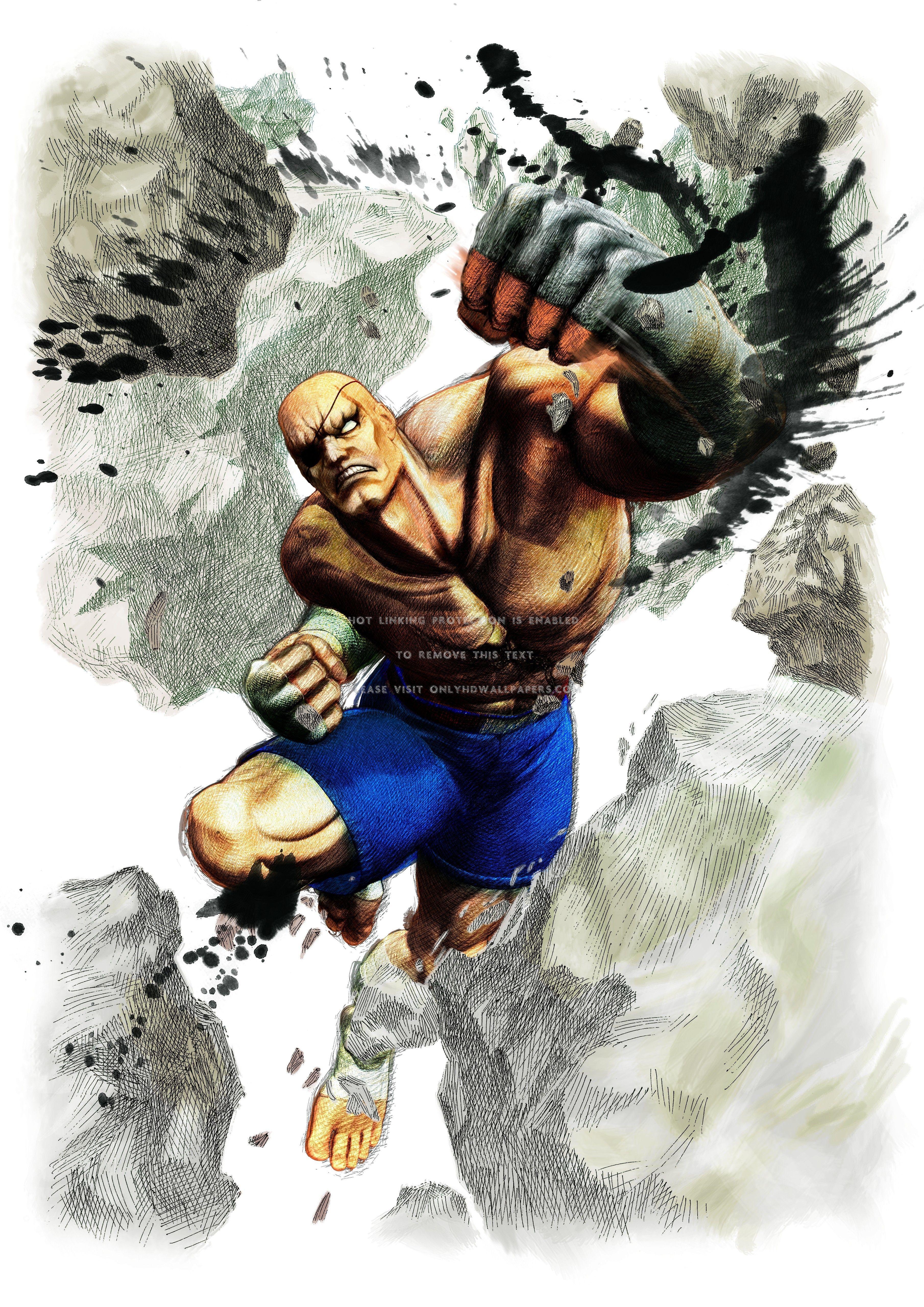 Sagat Wallpapers - Wallpaper Cave