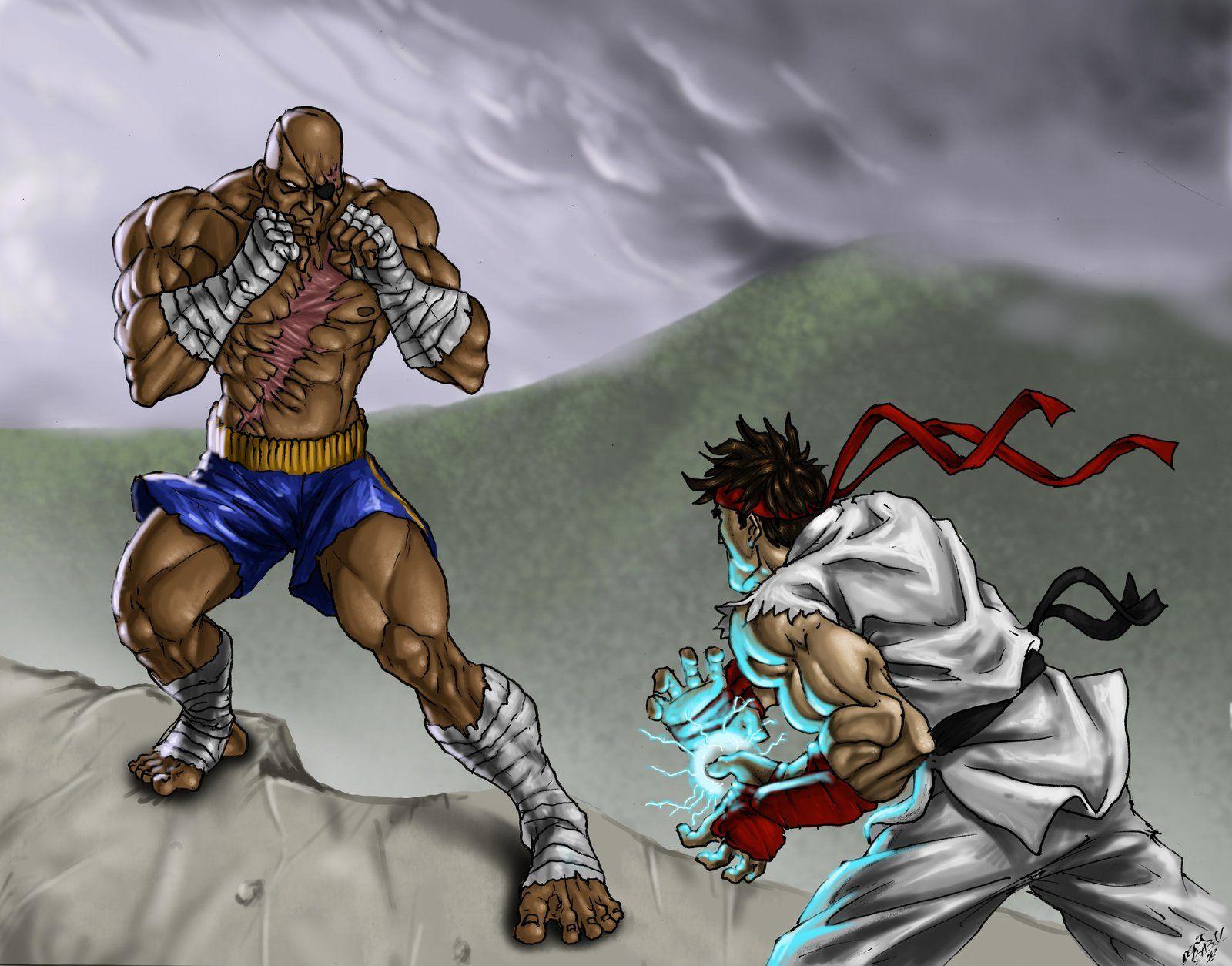 Sagat Wallpapers - Wallpaper Cave