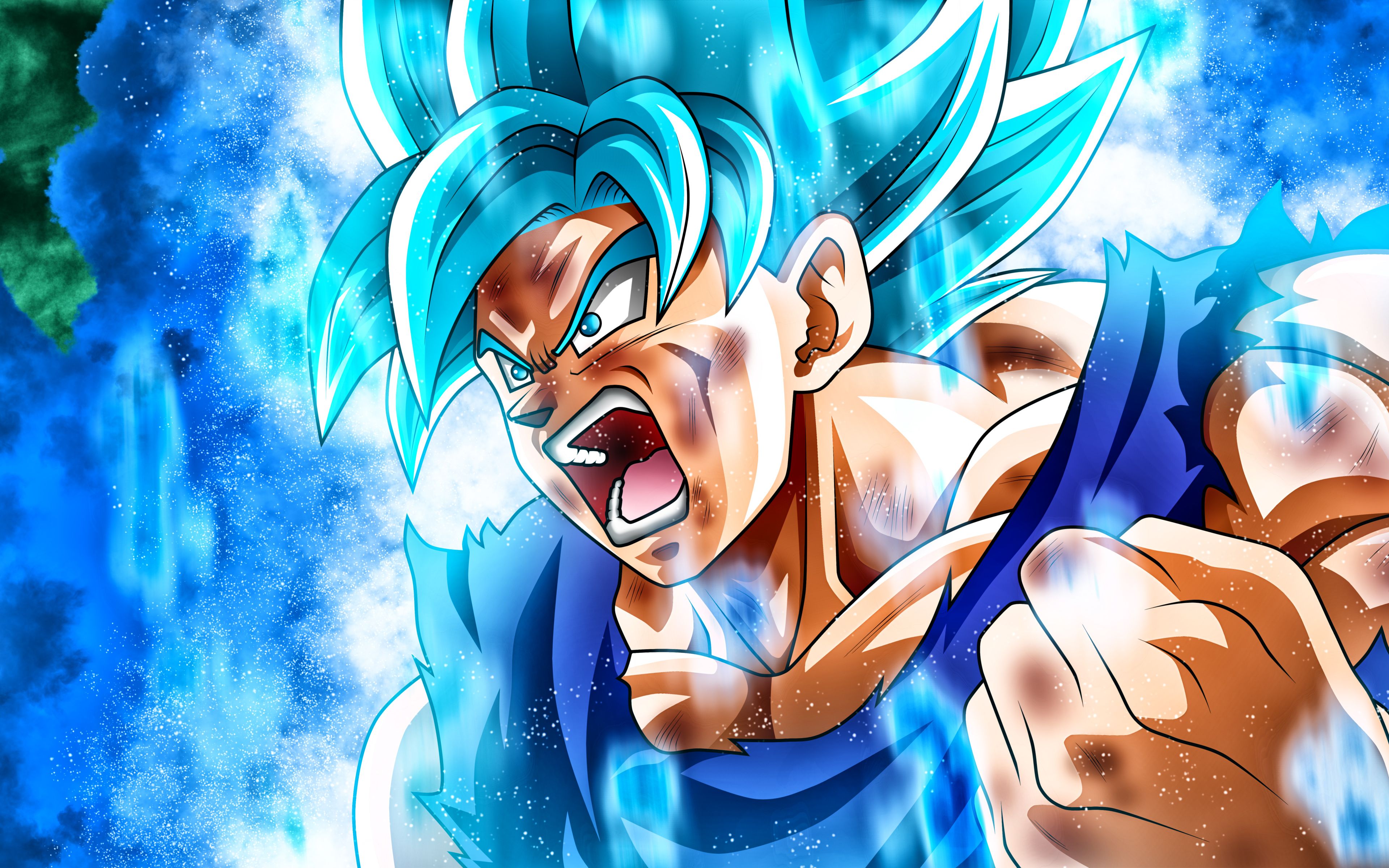 SSJ Blue Wallpapers - Wallpaper Cave