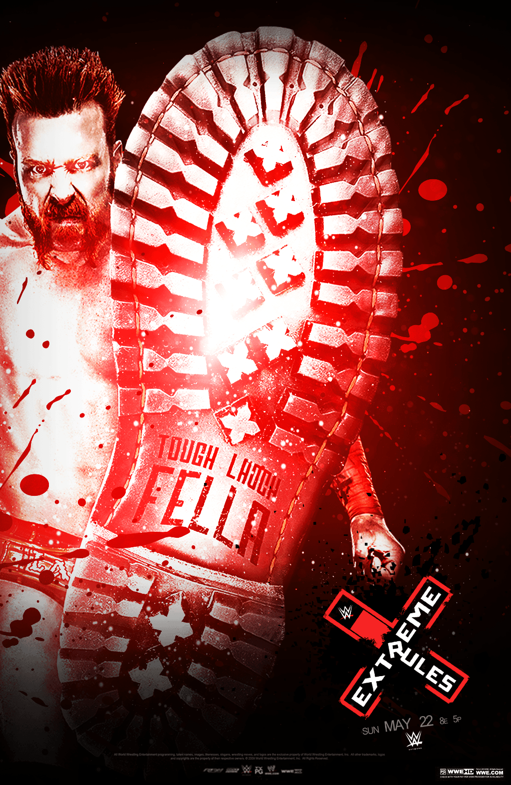 WWE Extreme Rules Wallpapers - Wallpaper Cave