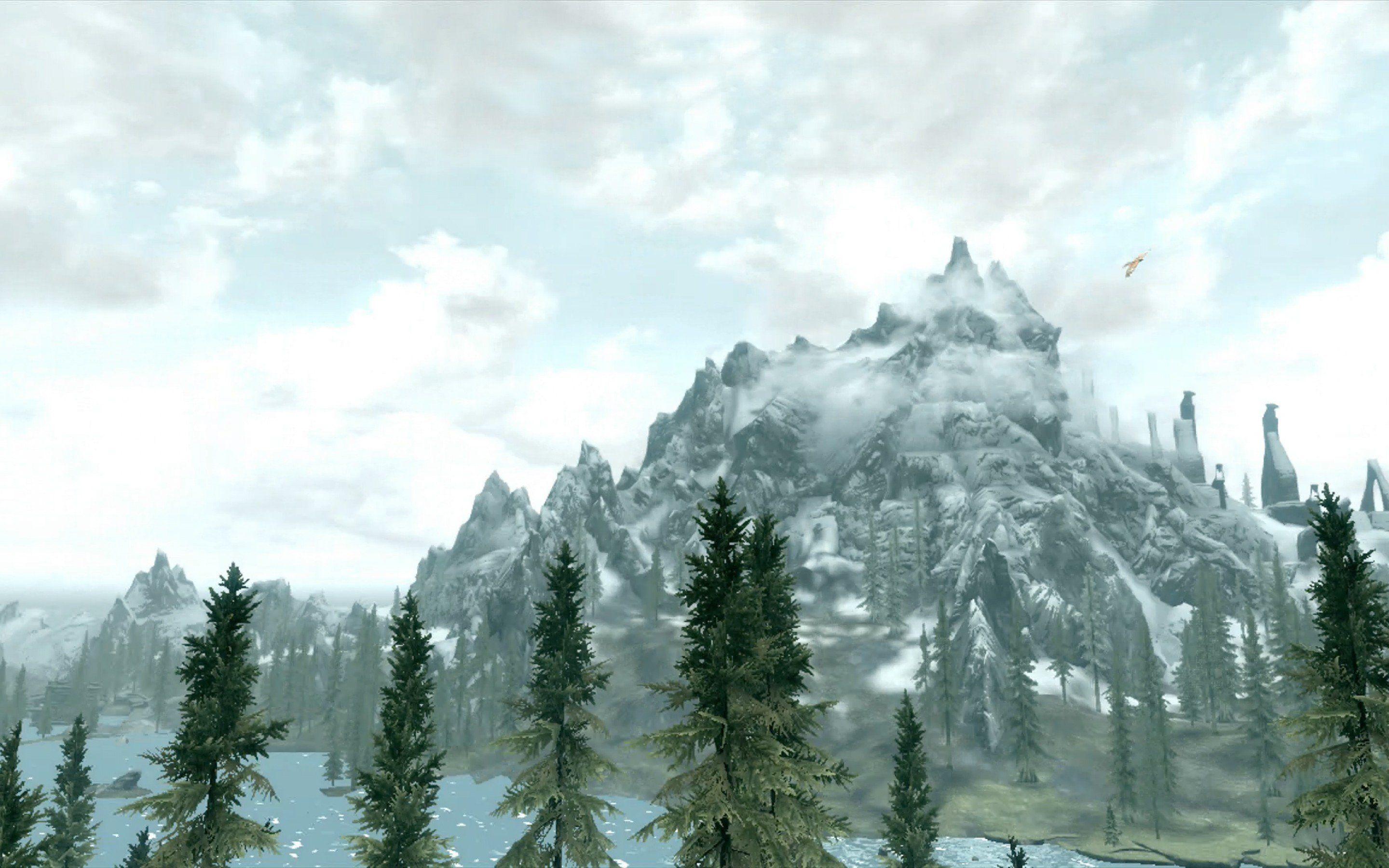 Skyrim Scenic Backgrounds - Wallpaper Cave