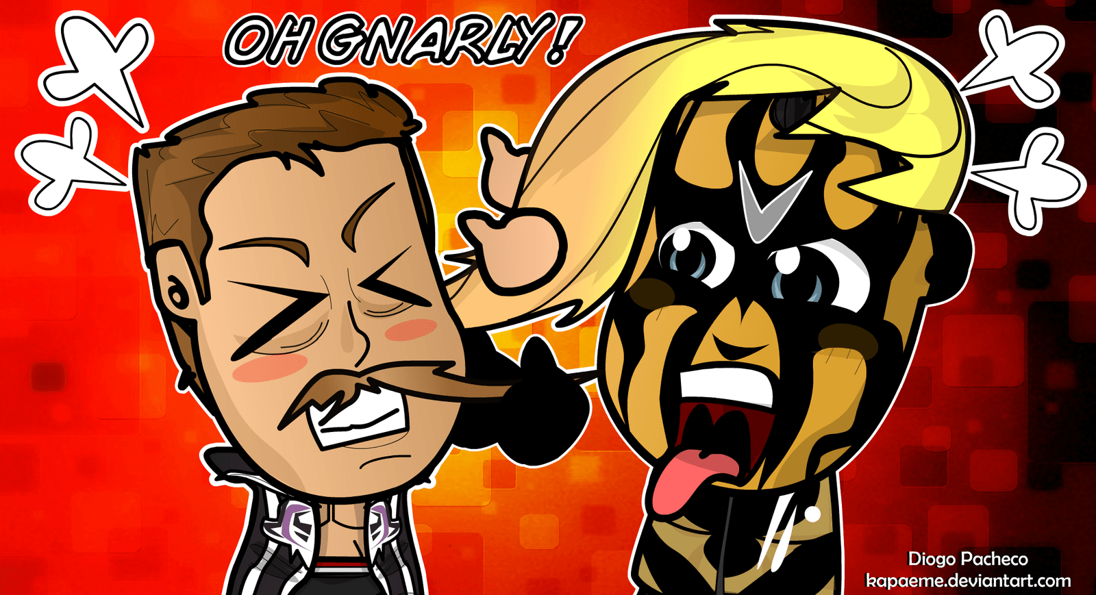 Chibi WWE Dx Wallpapers - Wallpaper Cave