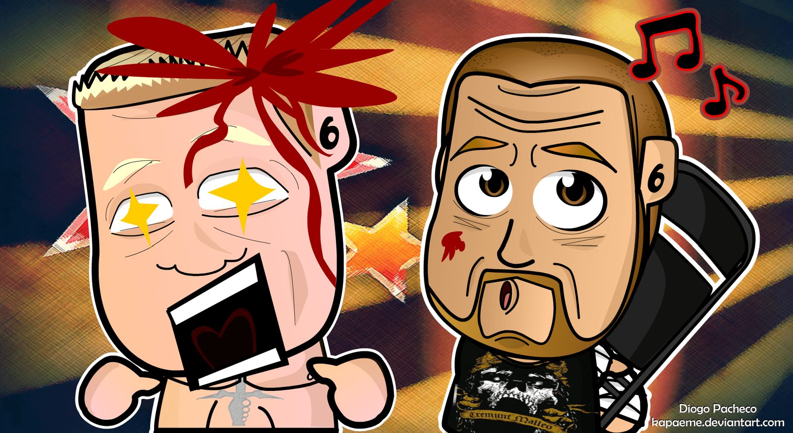 Chibi WWE Dx Wallpapers - Wallpaper Cave