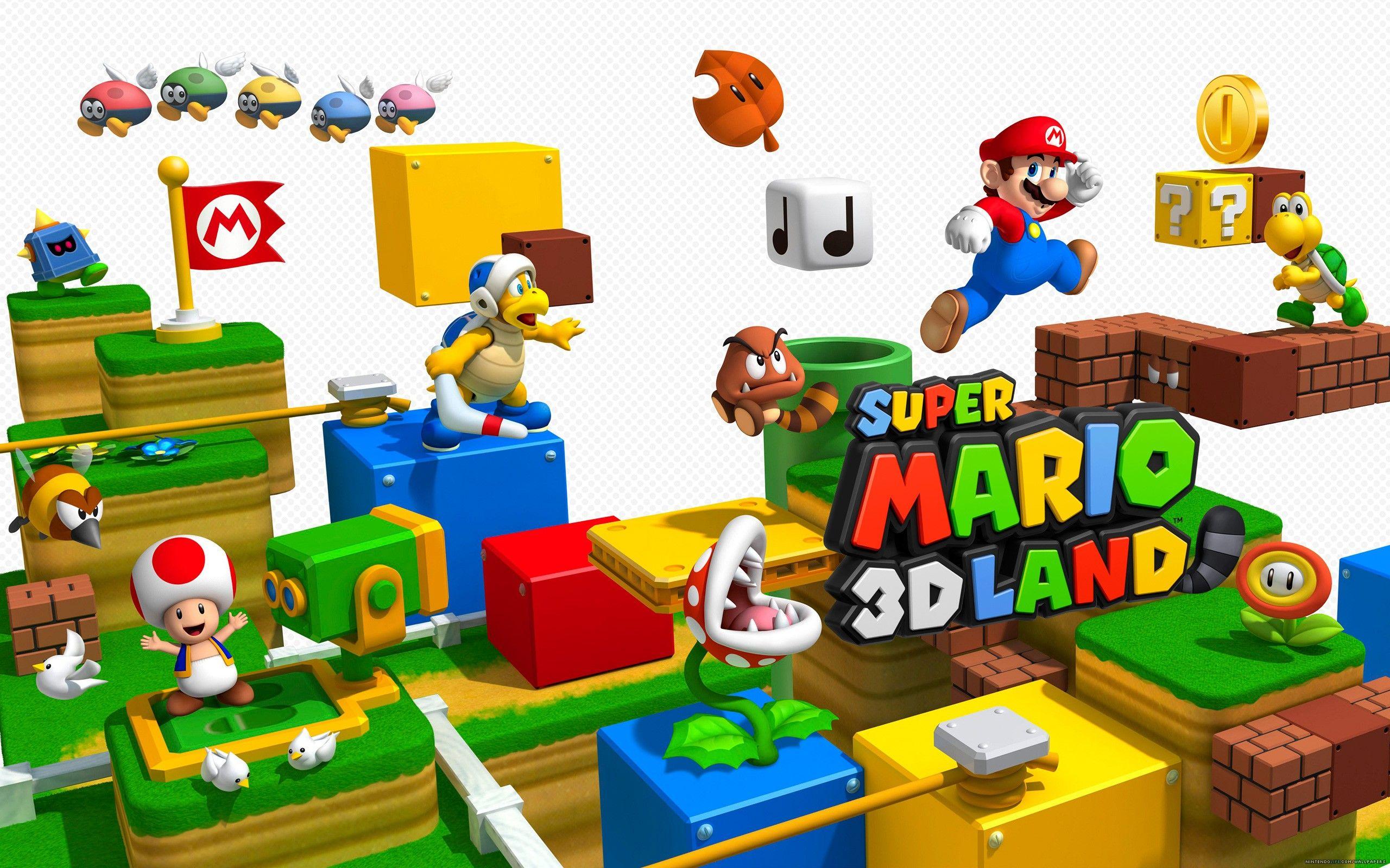 Super Mario Wallpapers 3d - Wallpaper Cave