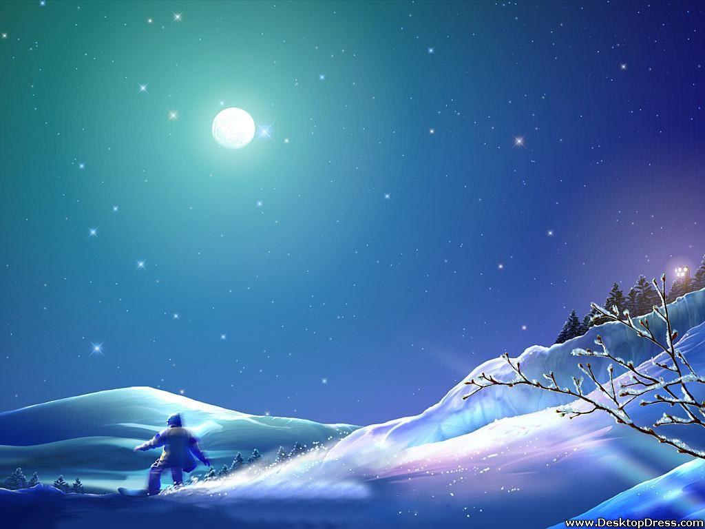 Snow Night Wallpapers - Wallpaper Cave