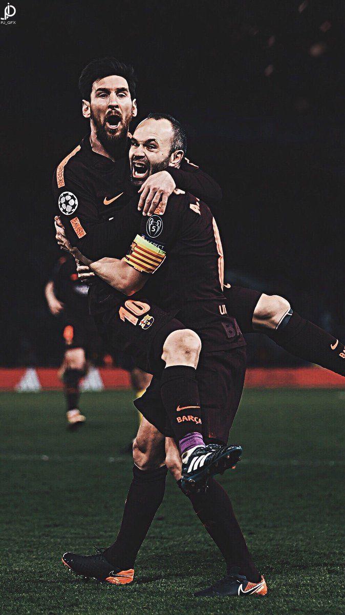 Messi And Iniesta Wallpapers - Wallpaper Cave