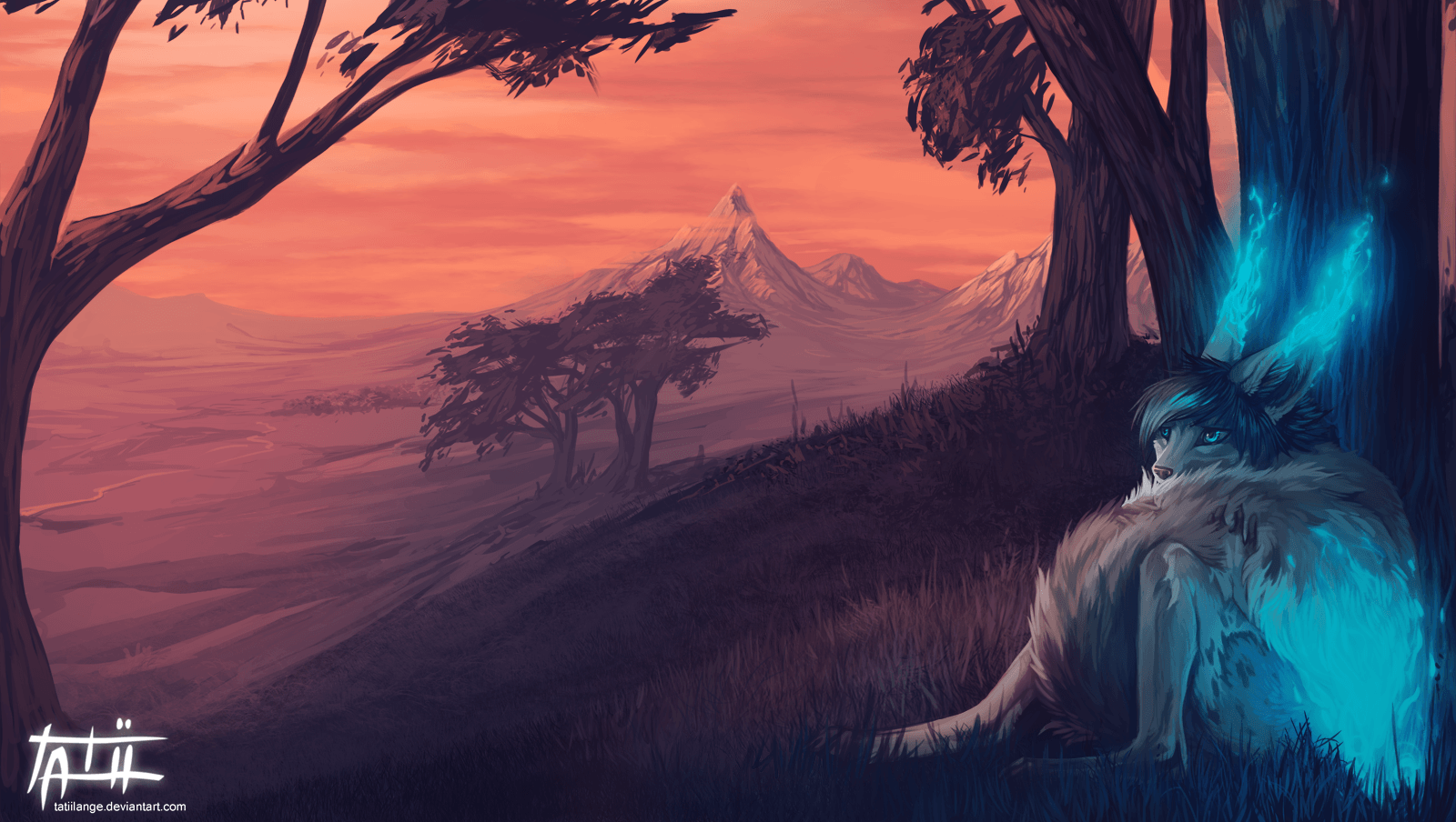 Dual Monitor Hd Furry Wallpaper