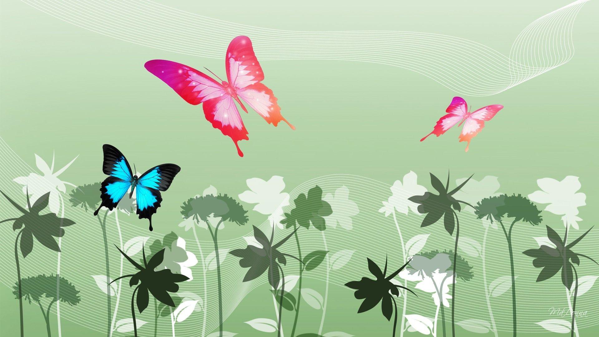Wallpapers Butterfly Abstract - Wallpaper Cave