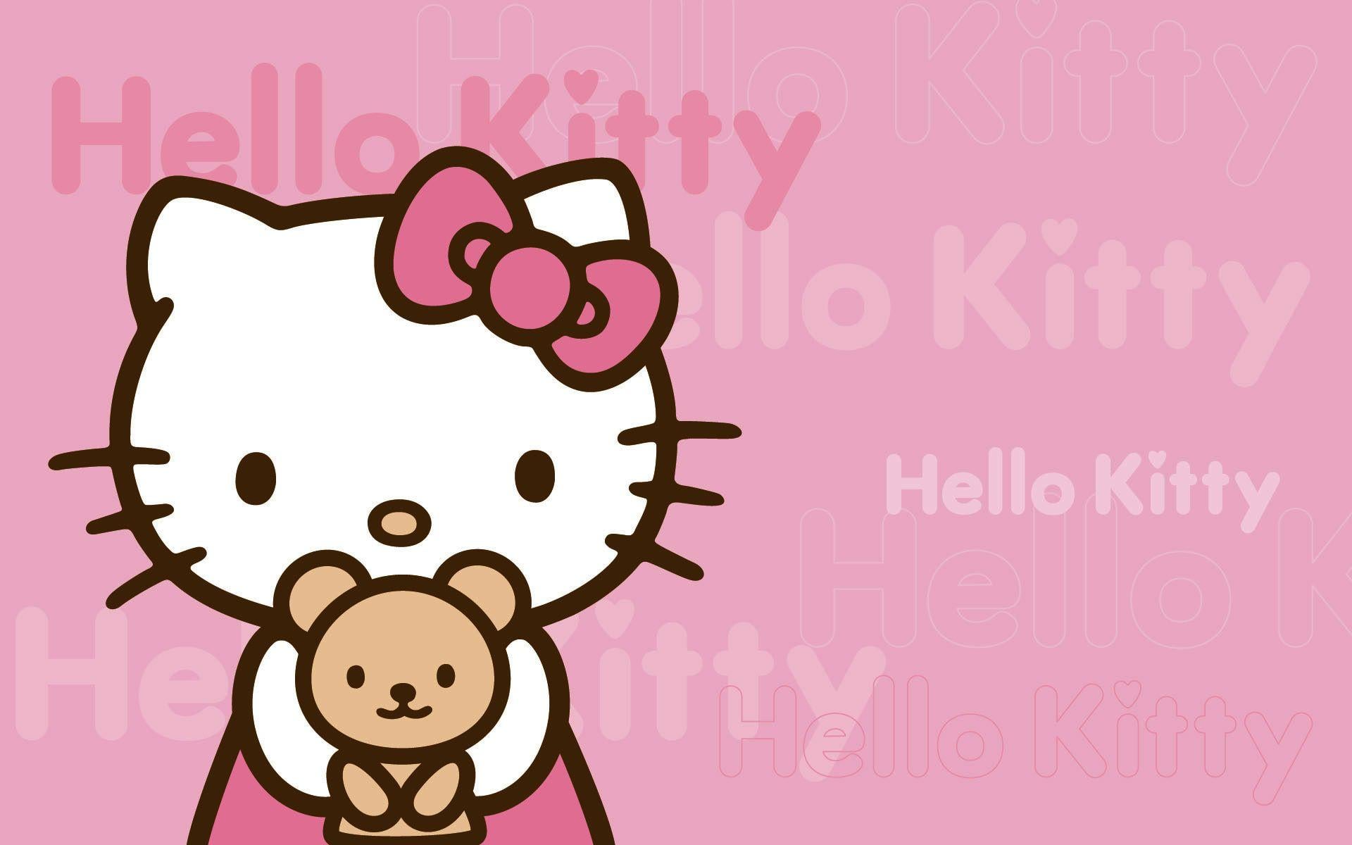 Hello Kitty Backgrounds Pink - Wallpaper Cave