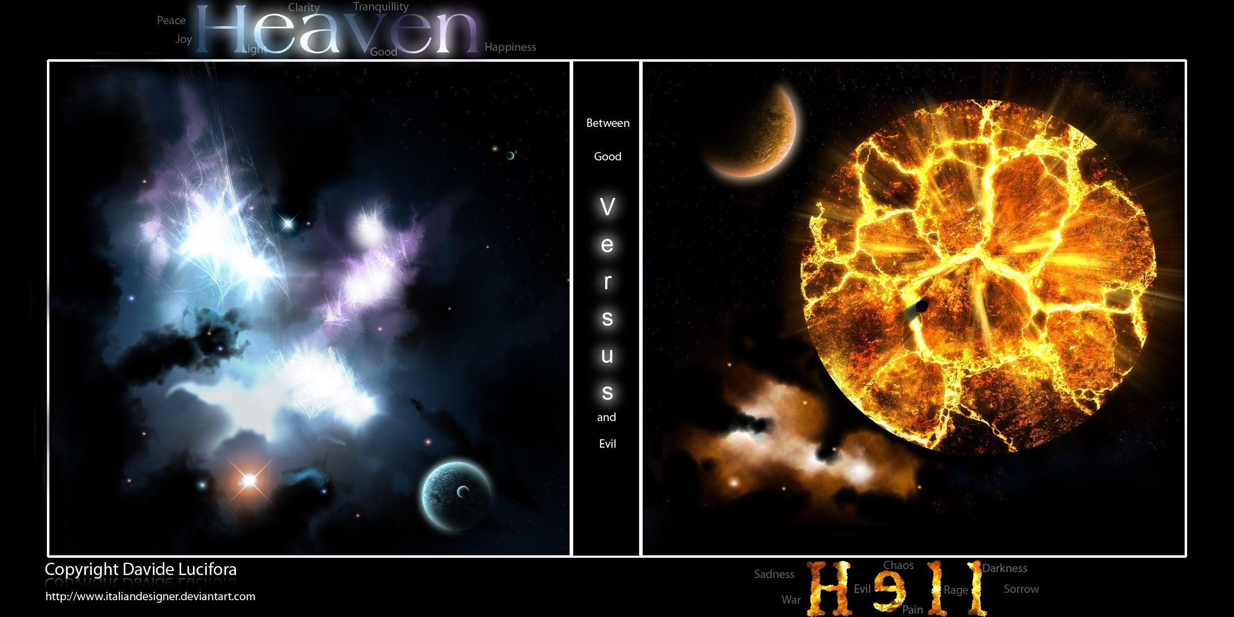Heaven Vs Hell Wallpapers - Wallpaper Cave