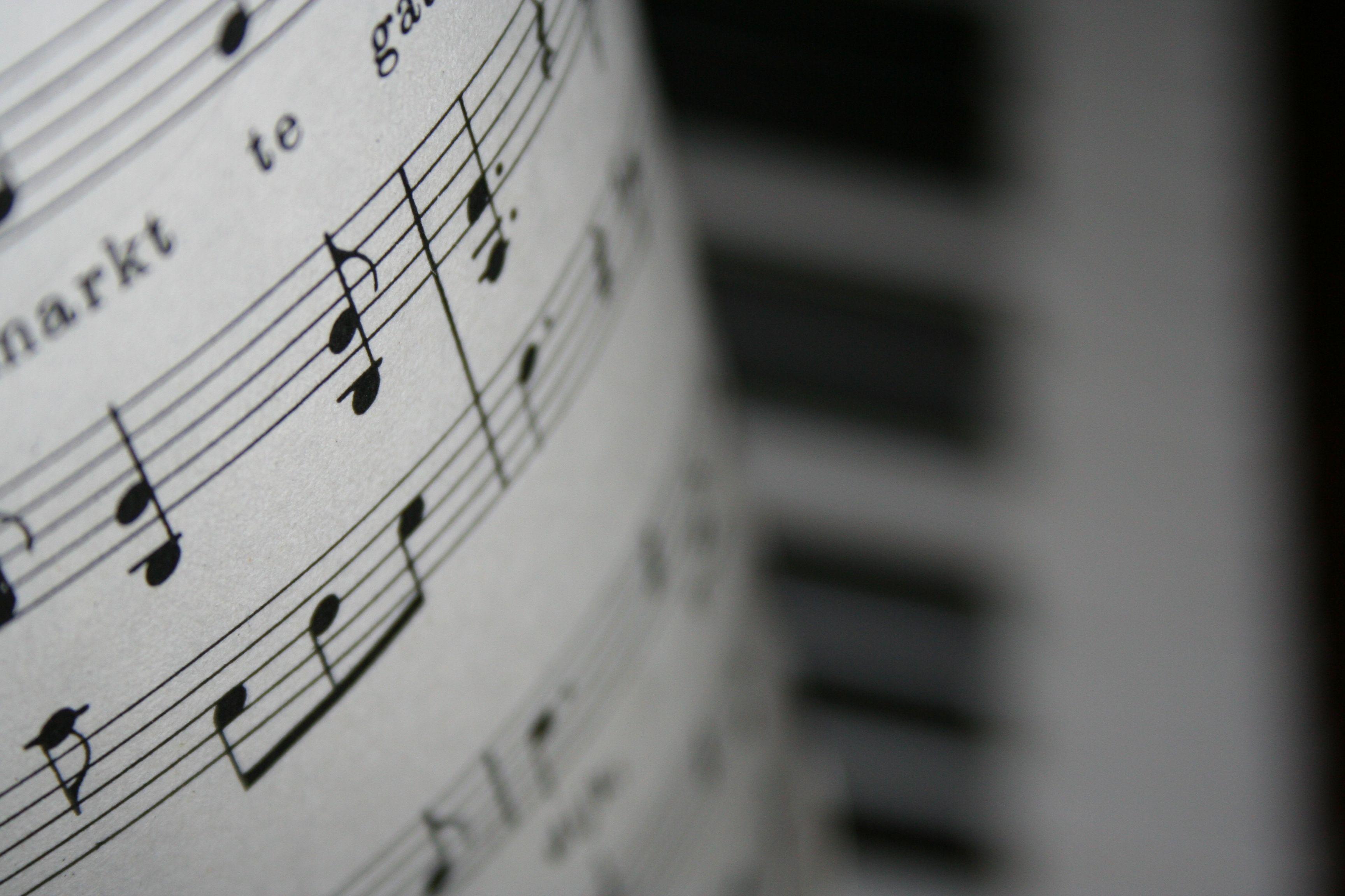 Powerpoint Sheet Music Backgrounds Wallpaper Cave