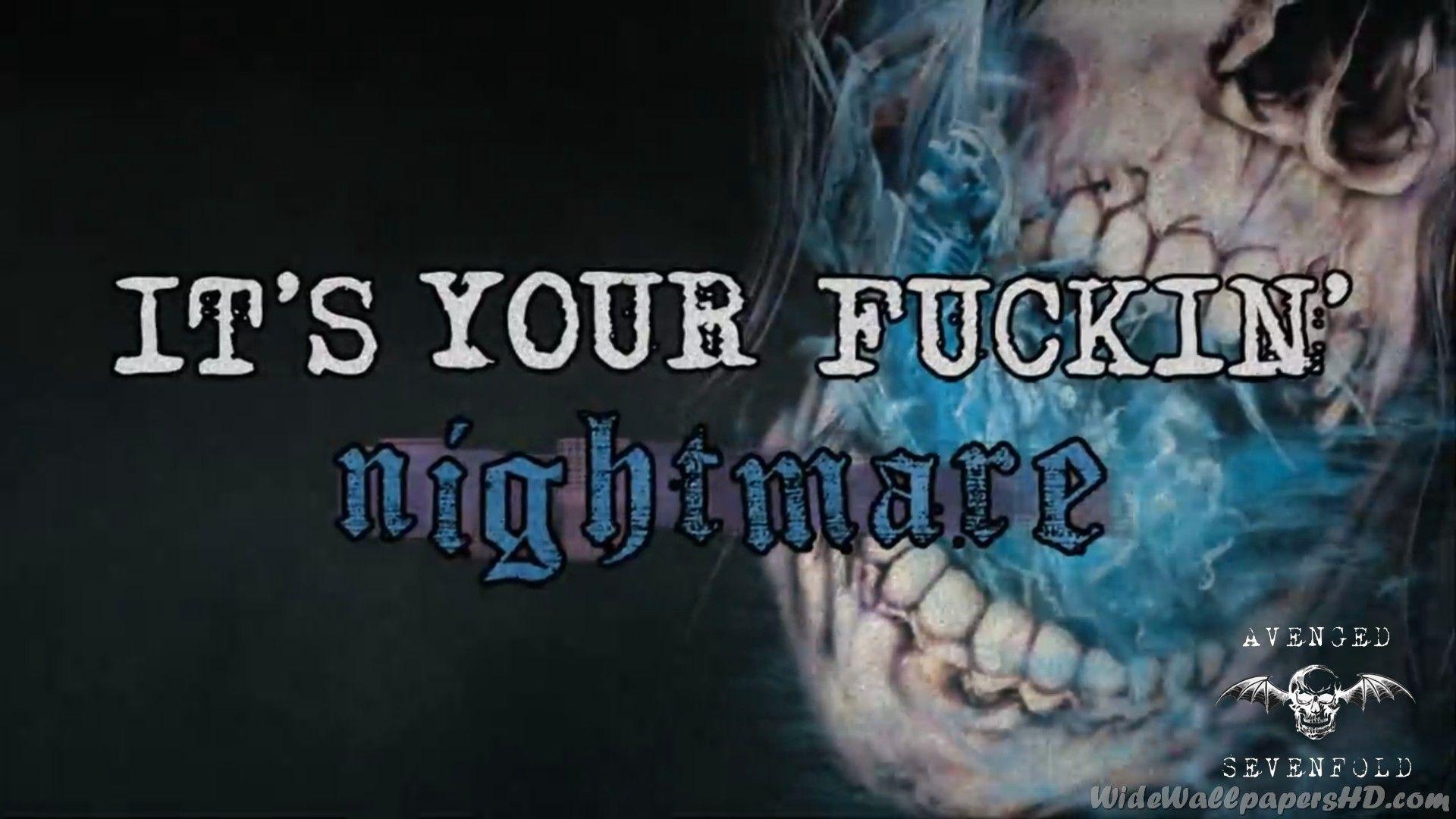 Avenged Sevenfold Nightmare Wallpapers - Wallpaper Cave